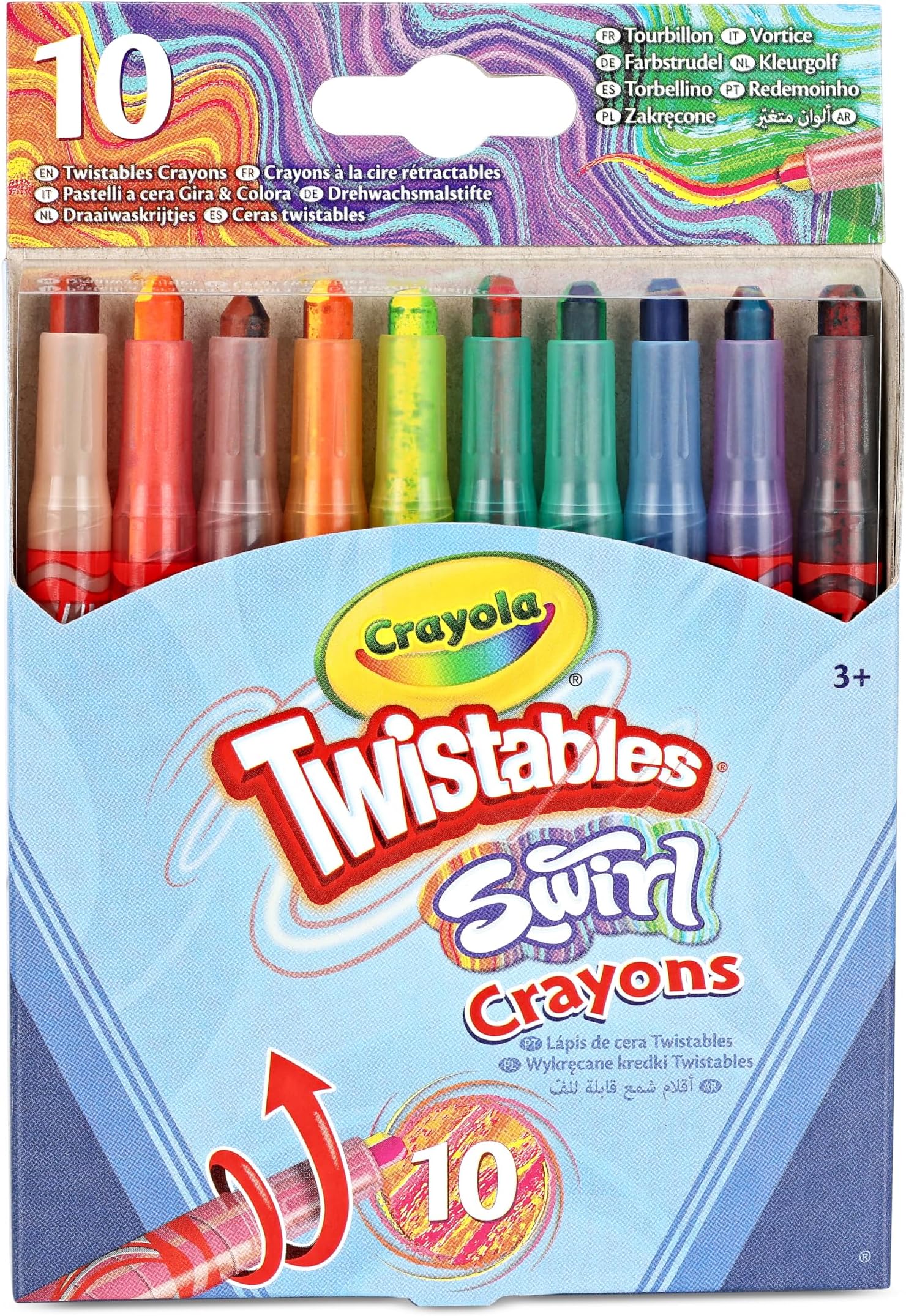 Amazon.com: Crayola Twistables Crayons (24ct), Special Effects Crayons ...