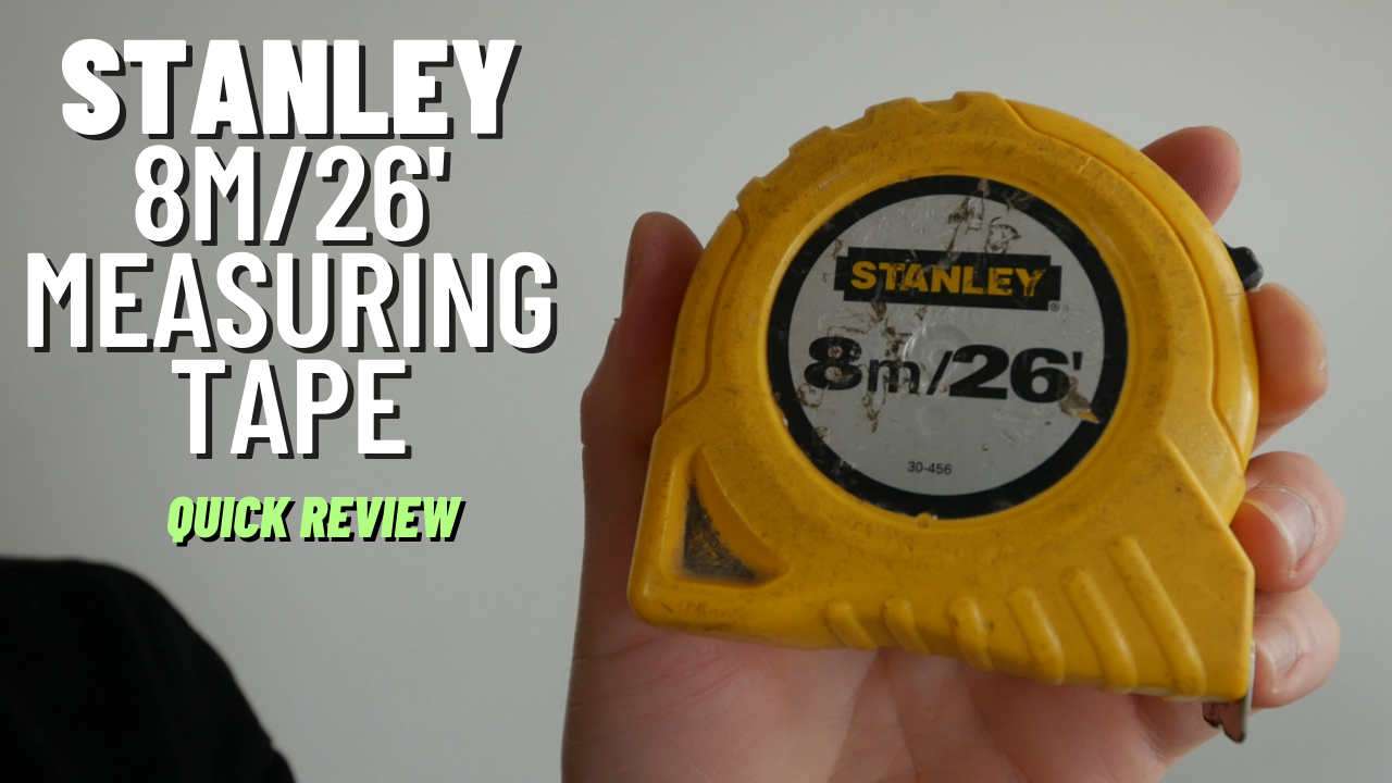 Watch Stanley 8m/26' Measuring Tape ﹙Quick review﹚ on Amazon Live