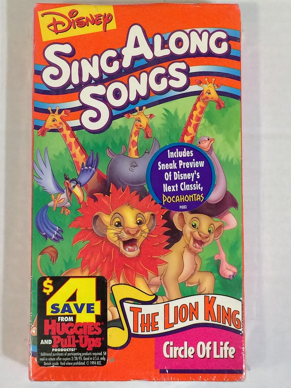 Amazon.com: Disney's Sing Along Songs - The Lion King Circle of Life ...