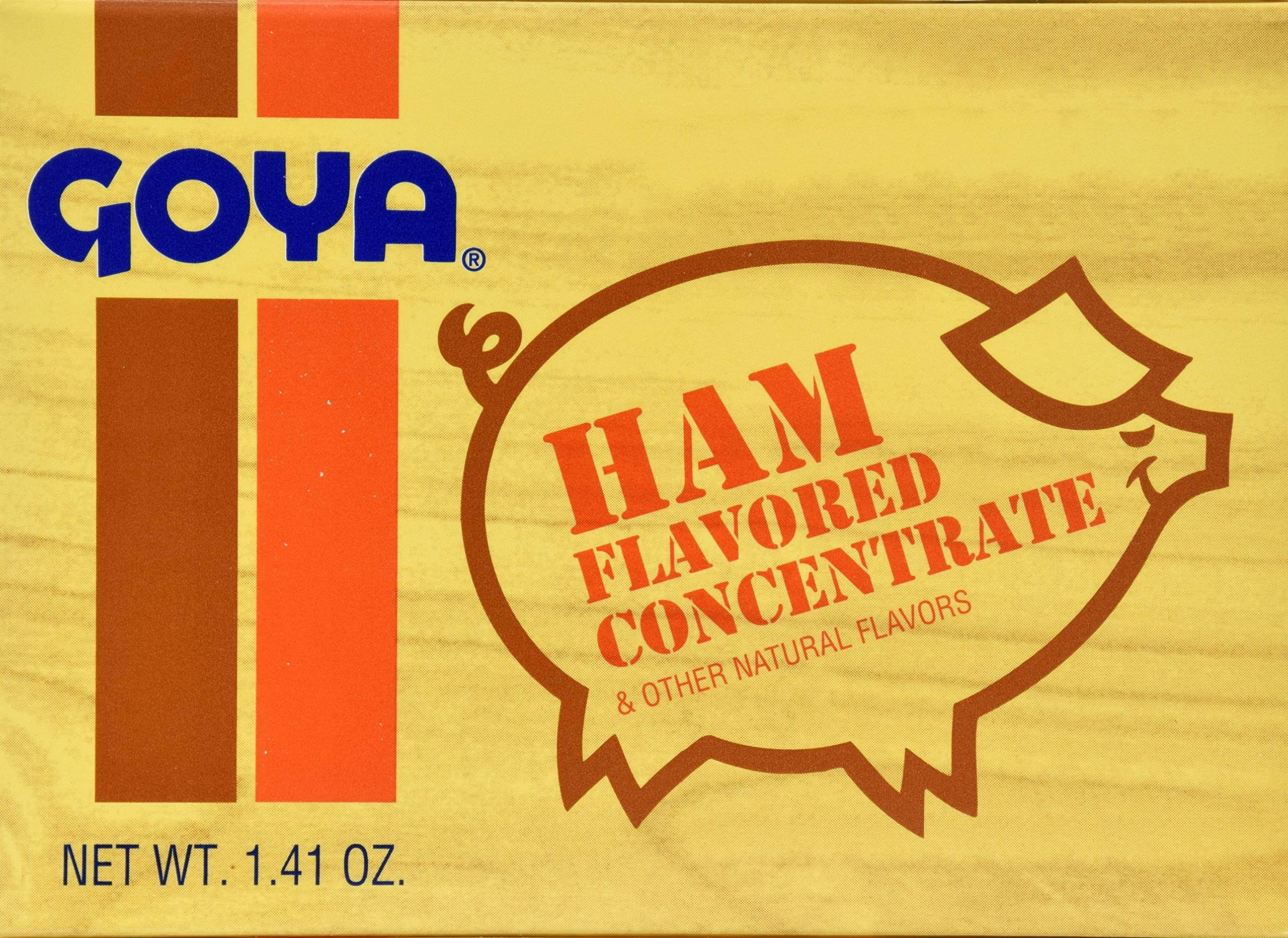 Amazon.com : Goya Ham Flavored Concentrated Seasoning 1.41oz | Sabor a ...