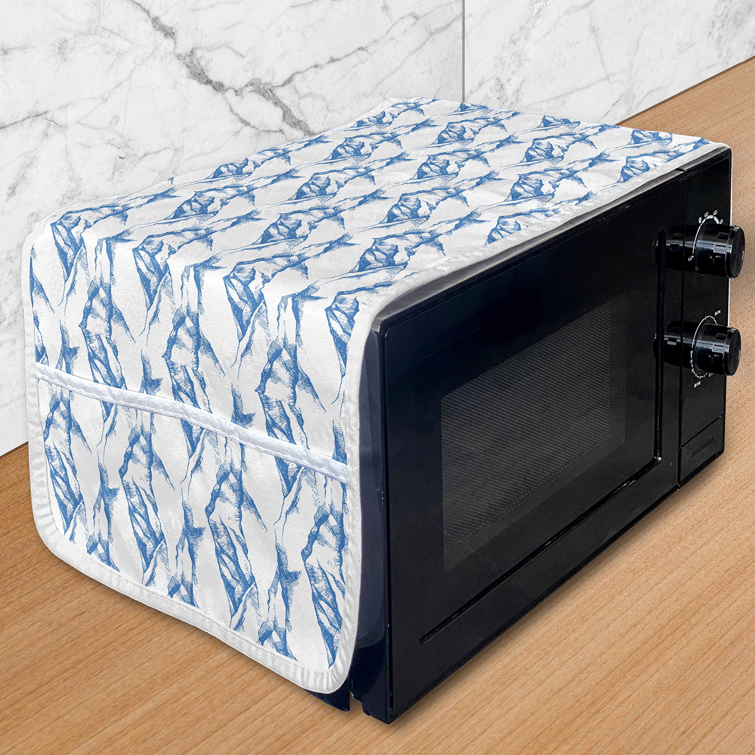 Cobalt Blue Microwave