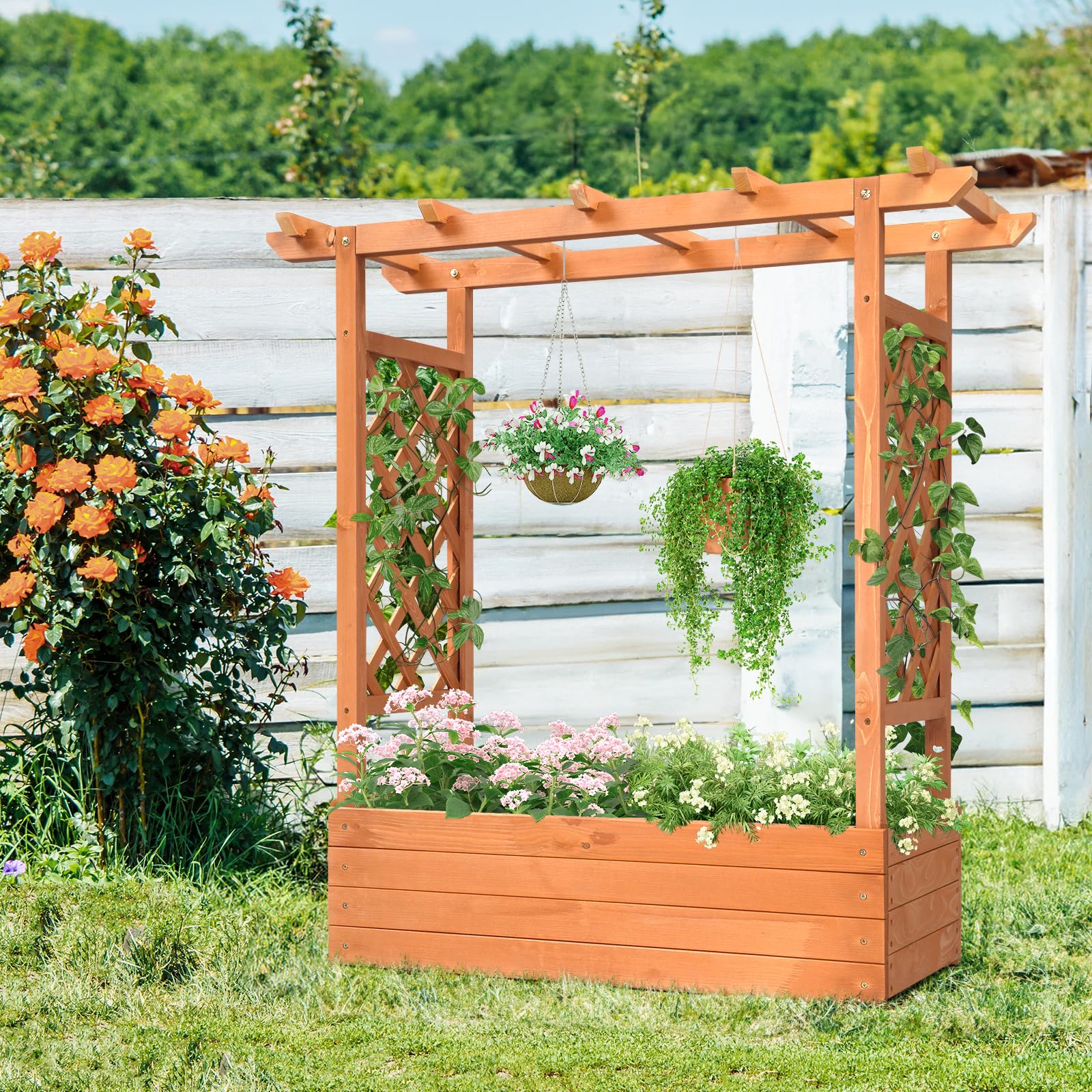 Above Ground Garden Containers 160 320cm Metal Raised Garden Bed