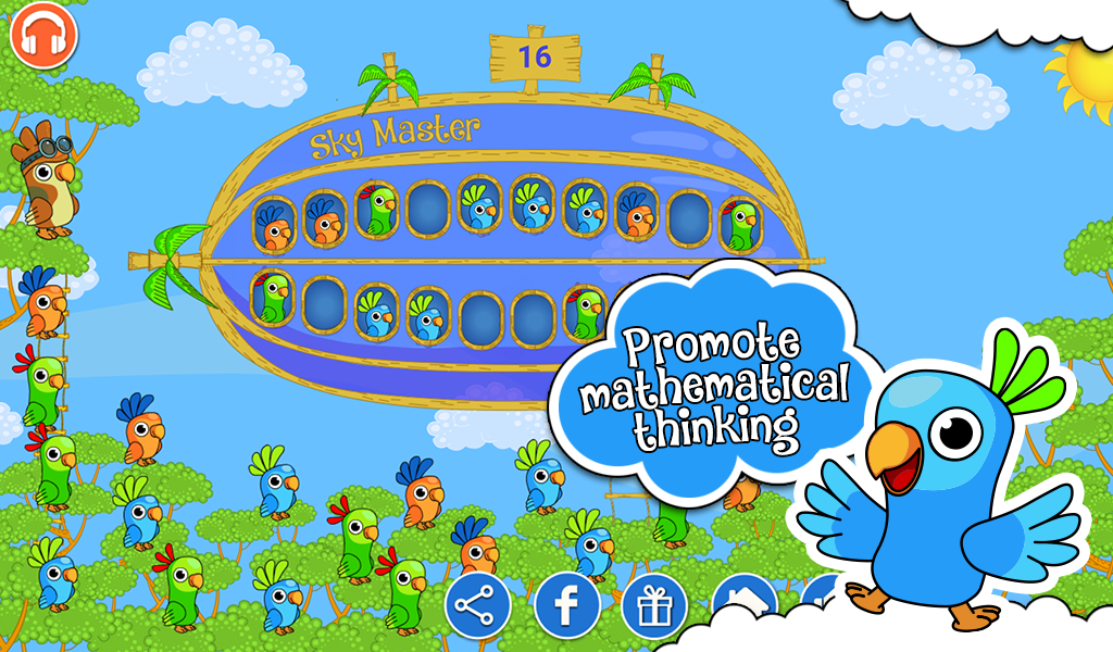 Flying Patterns - Fun brain game for kids. Free - App on Amazon Appstore