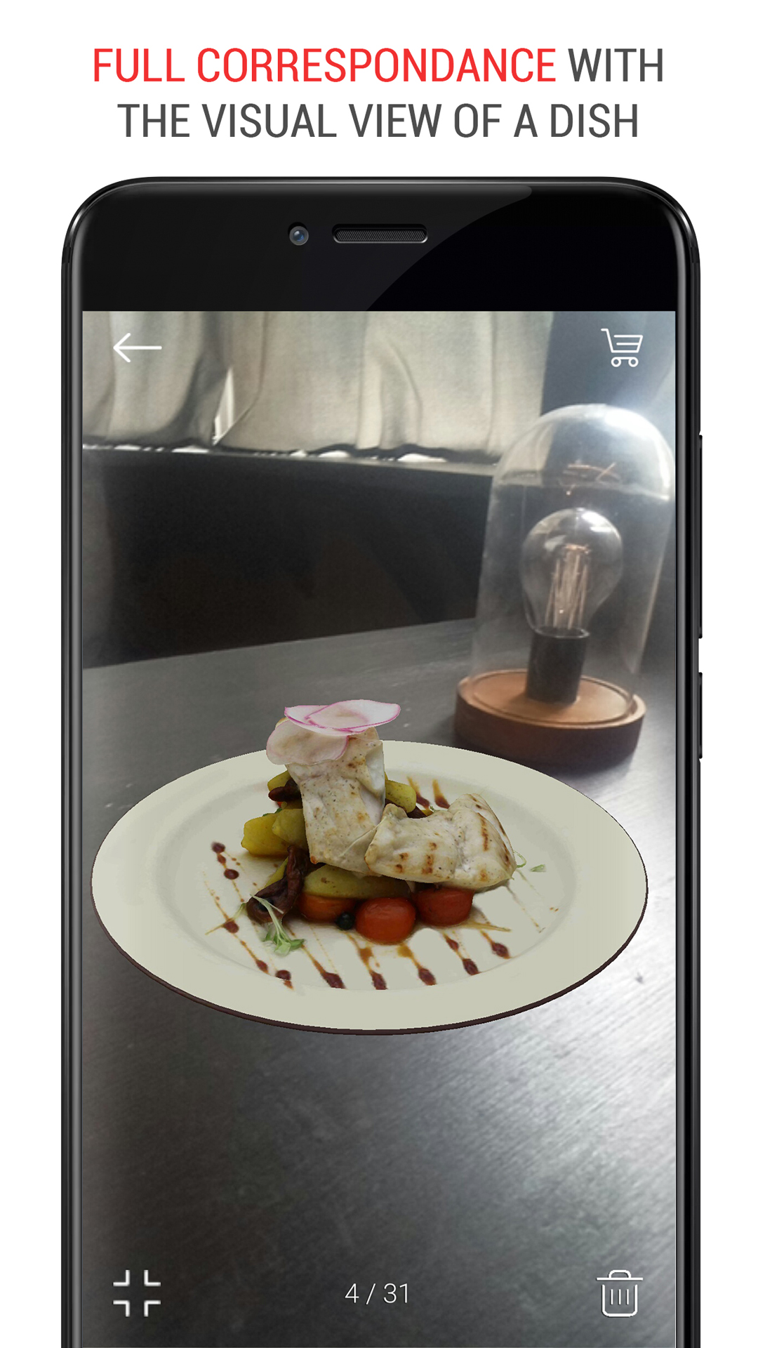 Menu AR Augmented Reality Food - App on Amazon Appstore