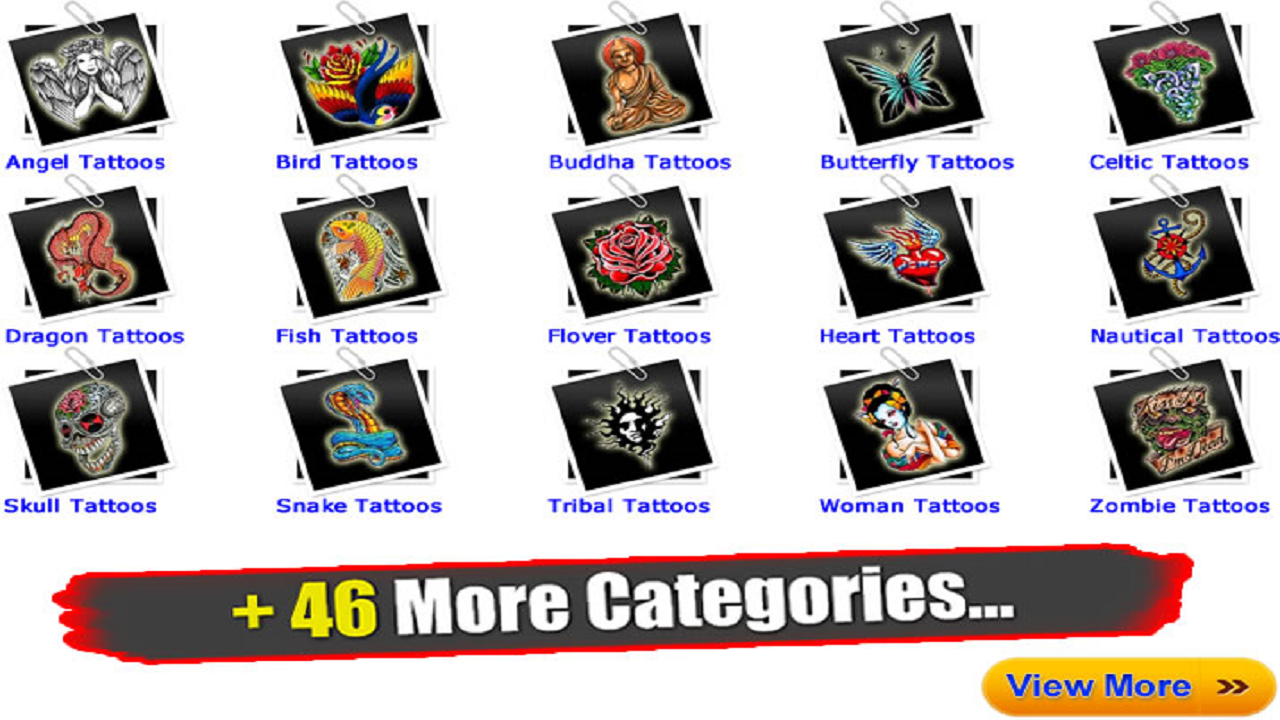 Get More than 25,000 World Class Tattoo Design Instantly - App on ...