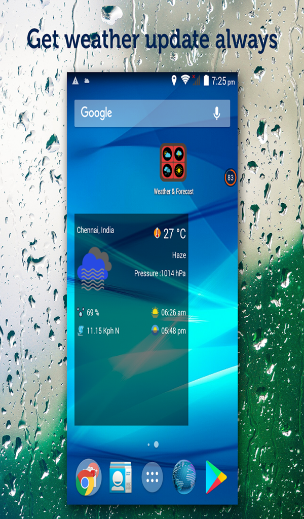 Free Live GPS Weather, Forecast And Widgets - App on Amazon Appstore