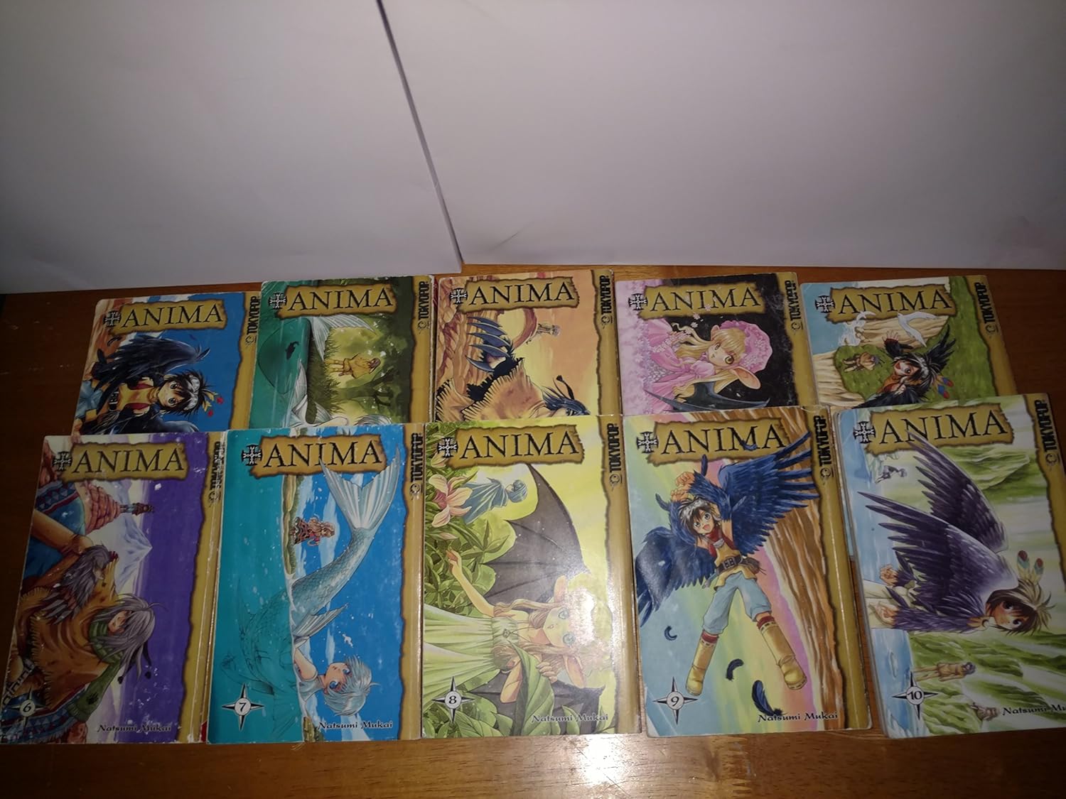Amazon.com: +ANIMA, by Natsumi Mukai, 10-Volume Set: Volumes 1 Through ...