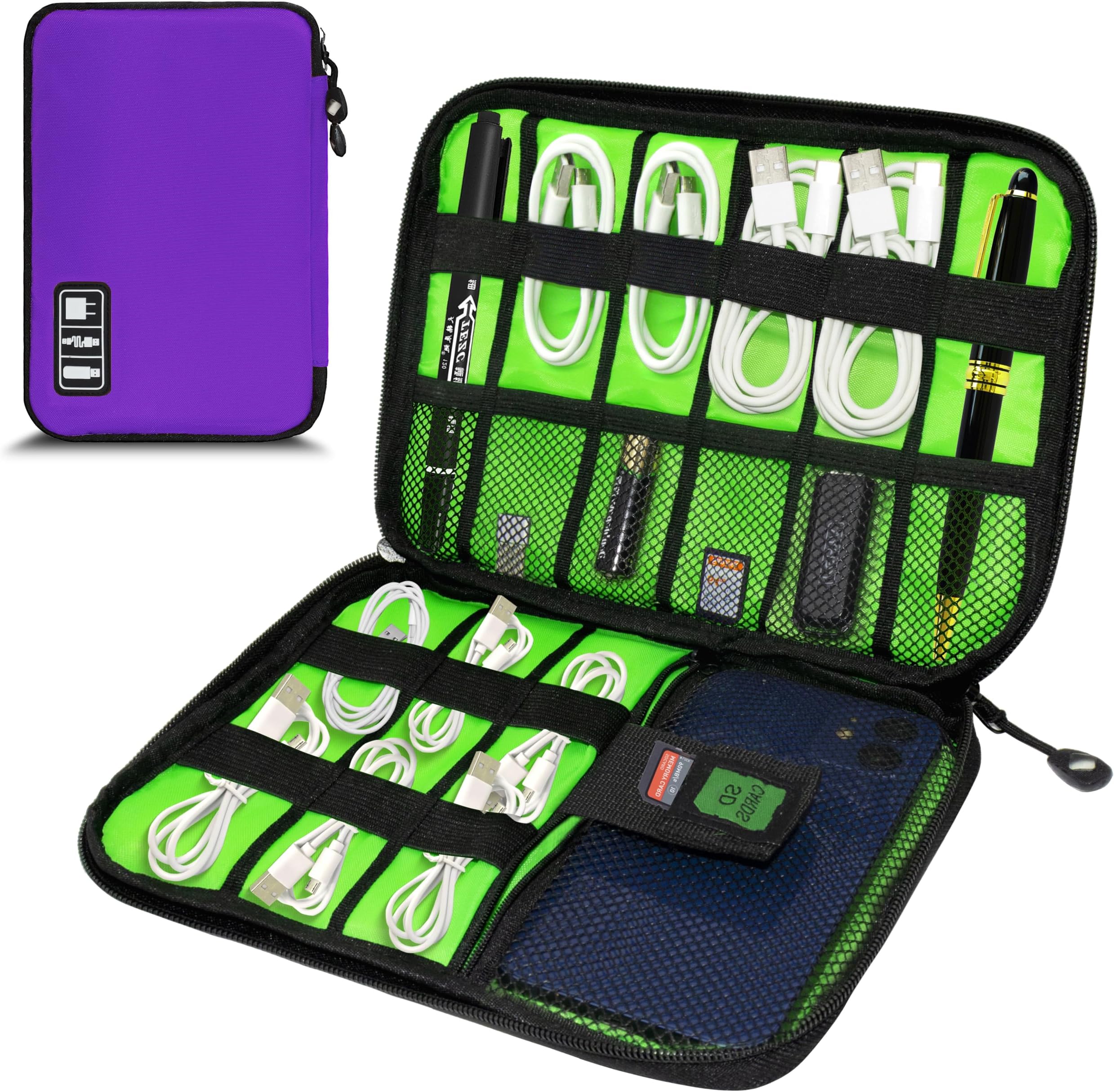 Amazon.com: CILLA Electronics Organizer Travel, Travel Cord Organizer ...