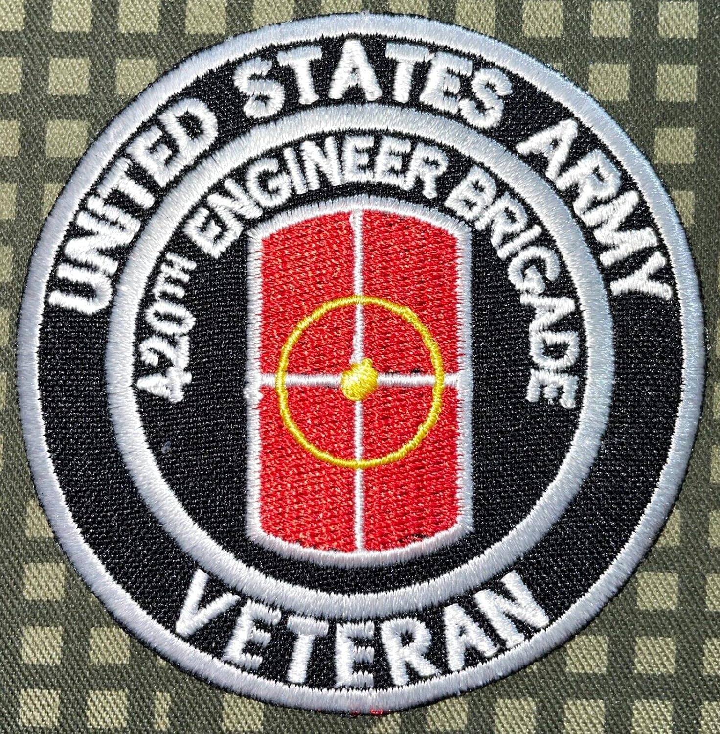 Amazon.com: Army 420th Engineer Brigade Veteran Patch Repro New B103 ...