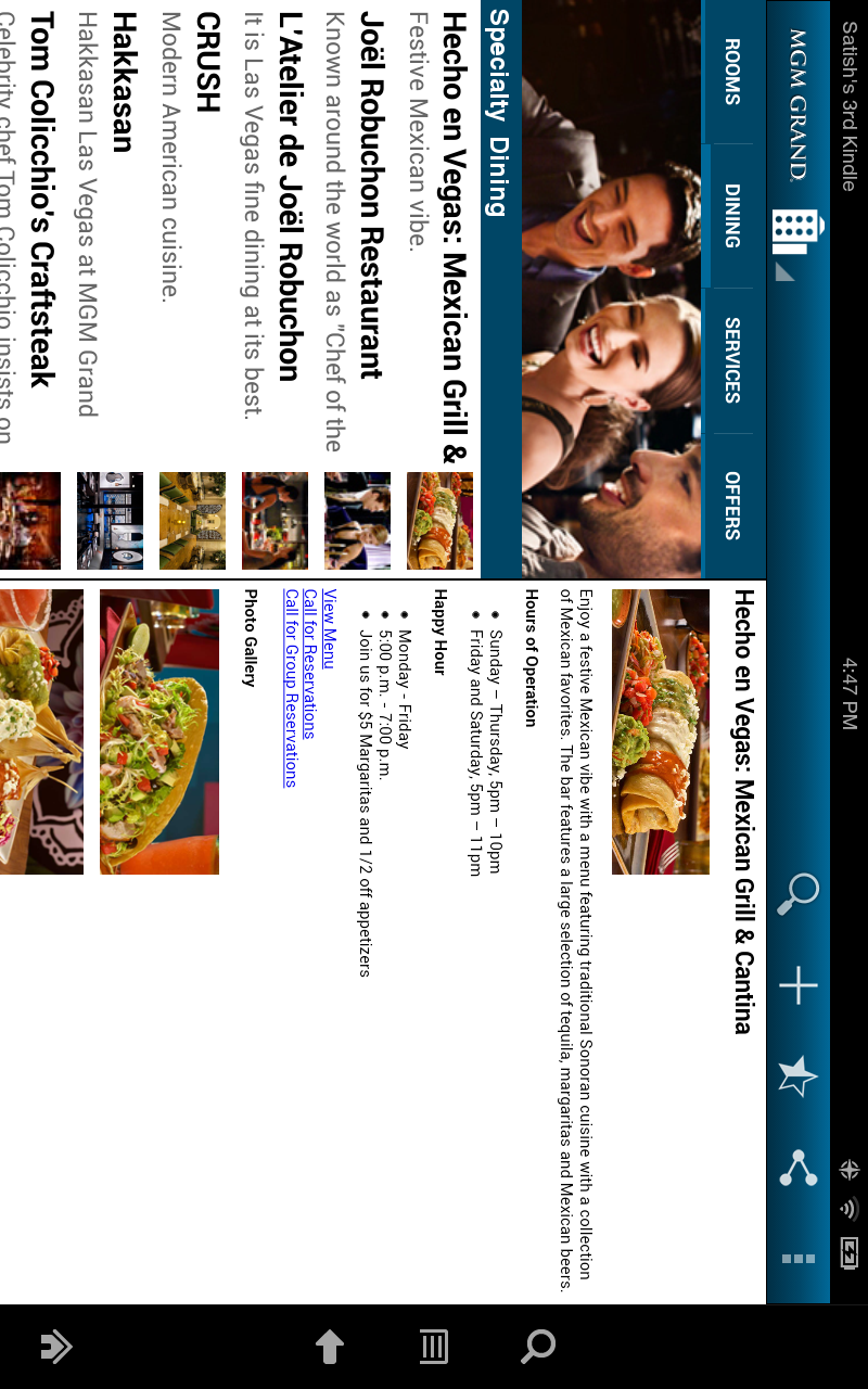 MGM GRAND - App on Amazon Appstore