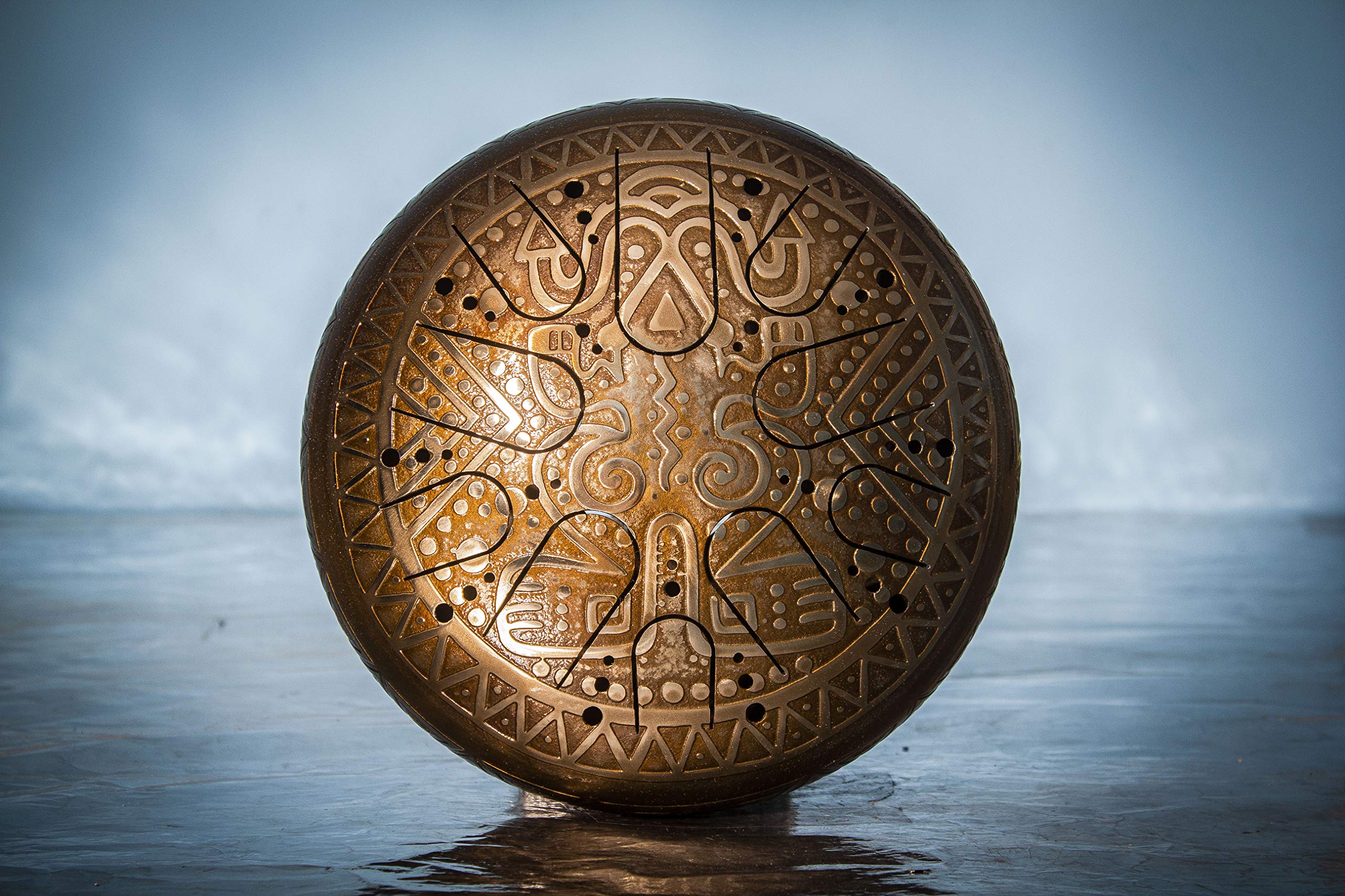 Amazon.com: Tank Drum Kosmosky 12" ( 30 cm) KSY-95 "Pangolin" E minor ...