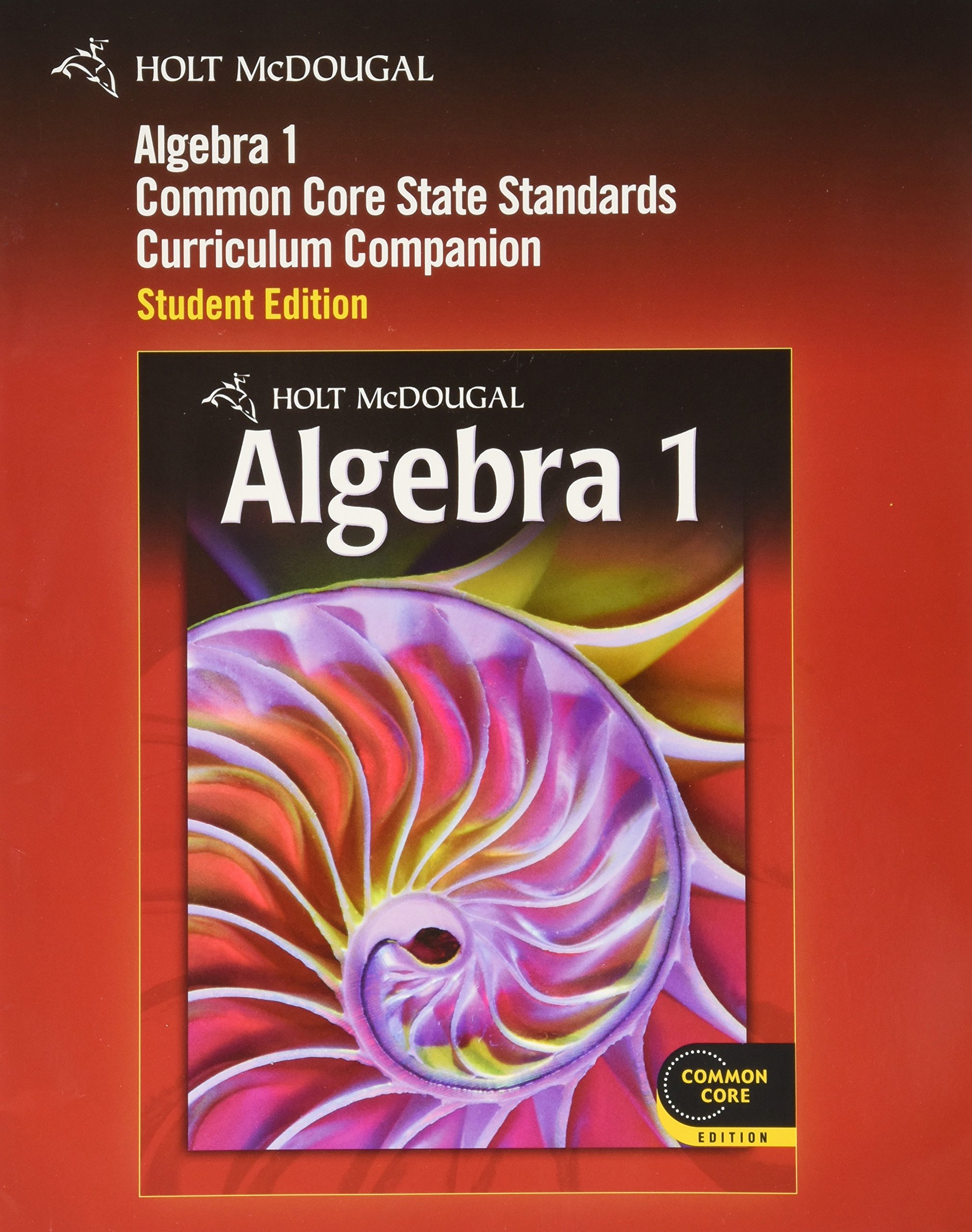 Amazon.com: Holt McDougal Algebra 1: Common Core Curriculum Companion ...
