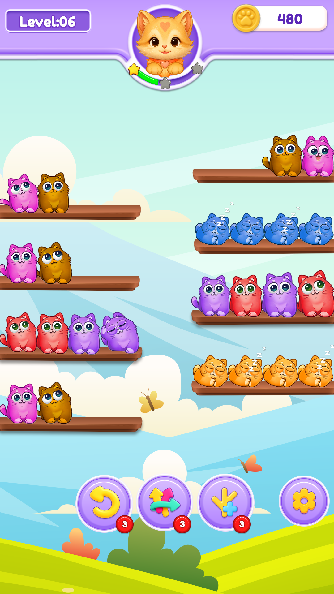 Kitty Sort: Color Sorting Game - App on Amazon Appstore