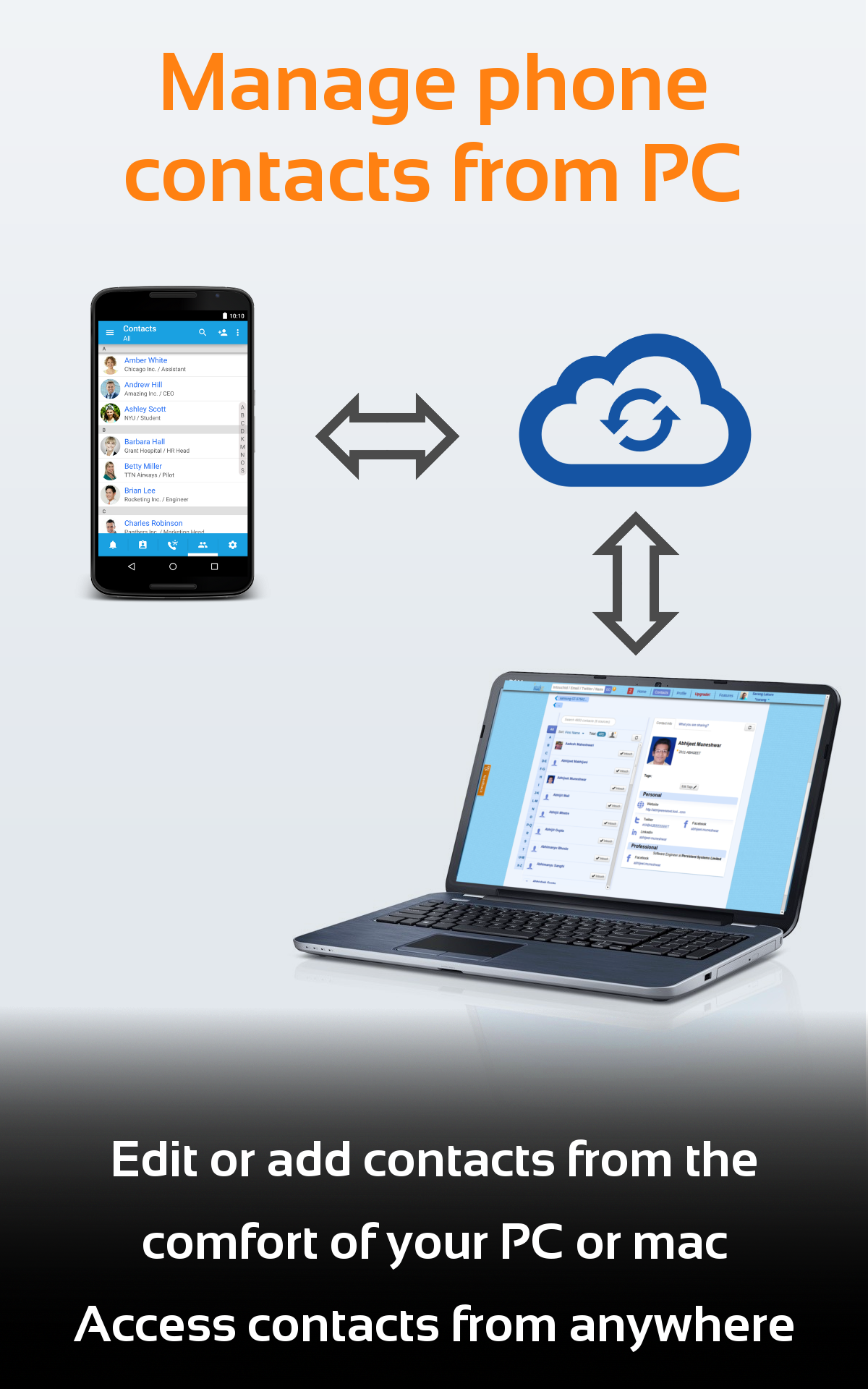 InTouchApp: Contacts Transfer Backup Sync Share - App on Amazon Appstore