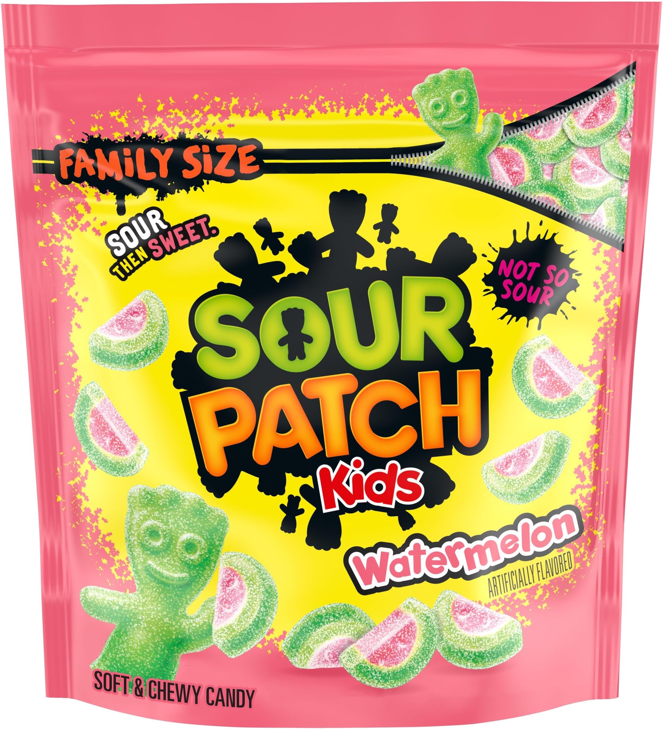 Amazon.com : SOUR PATCH KIDS Strawberry Soft & Chewy Candy, 10 oz ...