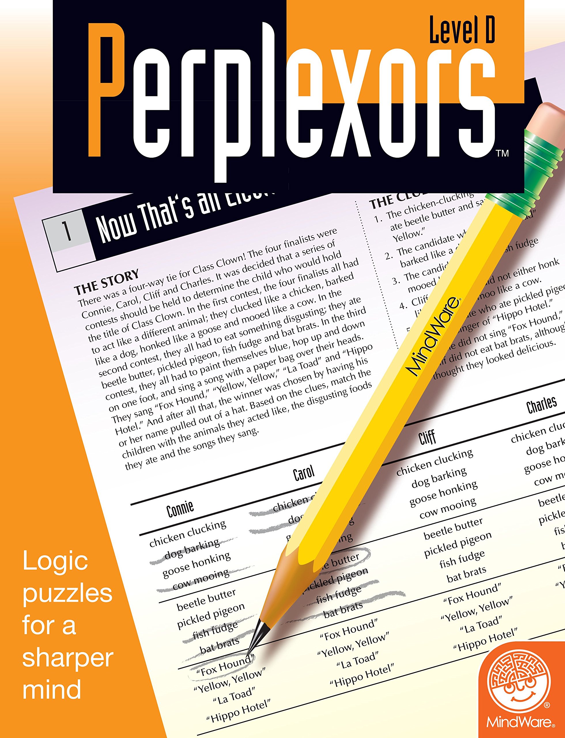 MindWare Perplexors: Level D: 0736970904498: Amazon.com: Books