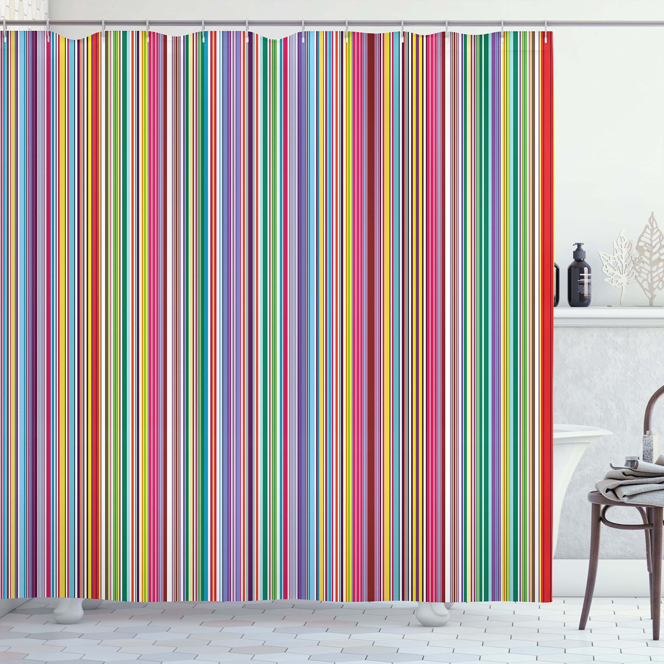 Colourful Vertical Stripes