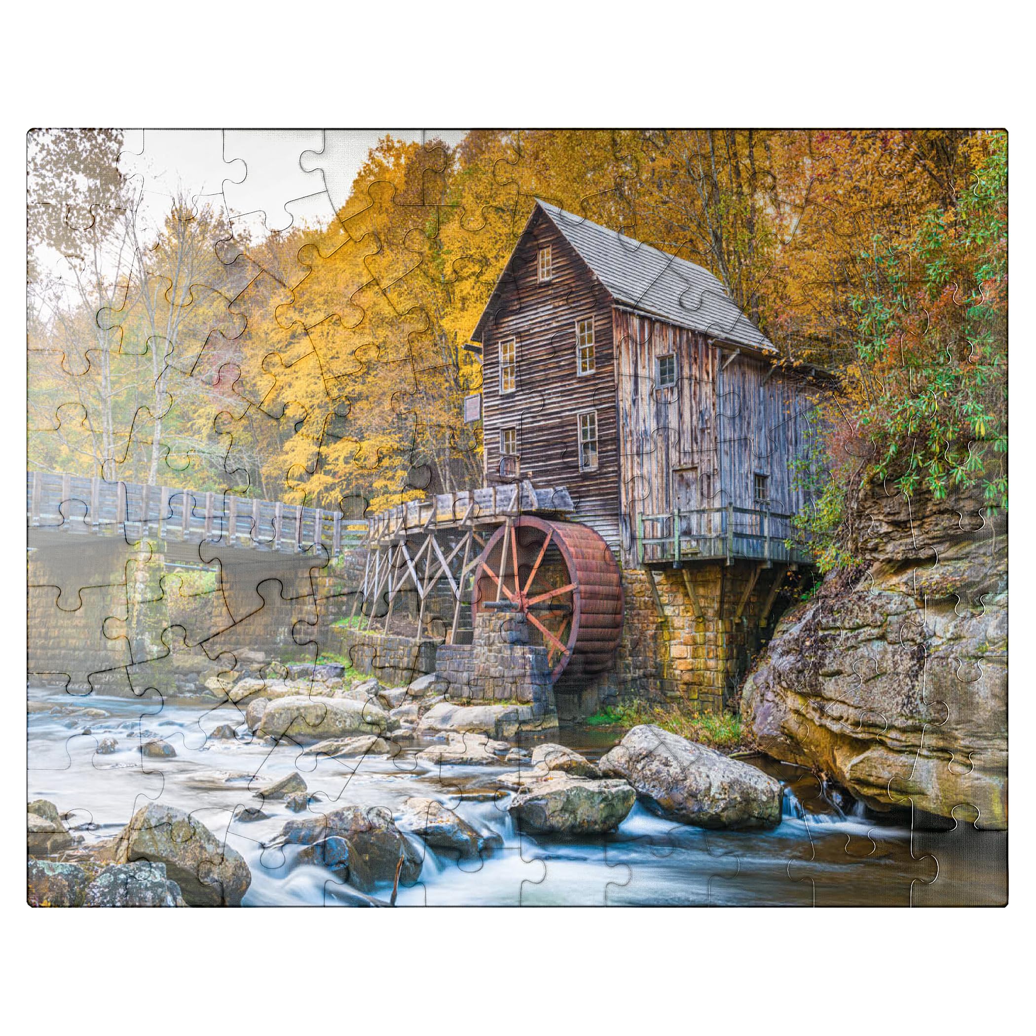 Amazon.com: MyPuzzle Babcock State Park, West Virginia, USA at Glade ...