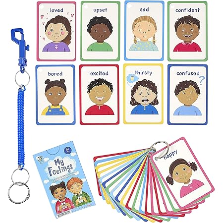 My Feelings and Emotions Flashcards For Special Needs, Autism as Cue ...