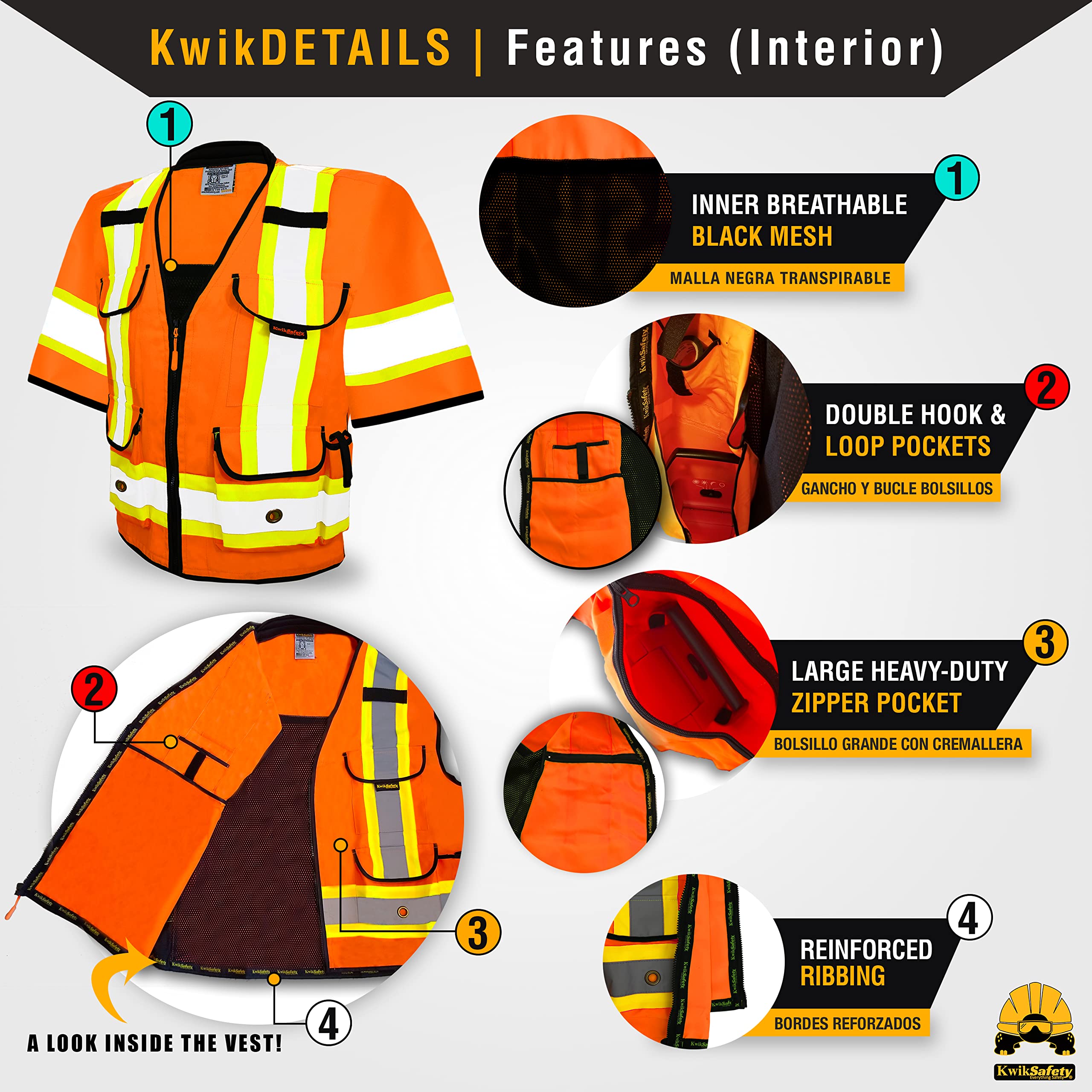 Snapklik.com : Charlotte, NC - GODFATHER Class 3 Safety Vest CUSHIONED ...