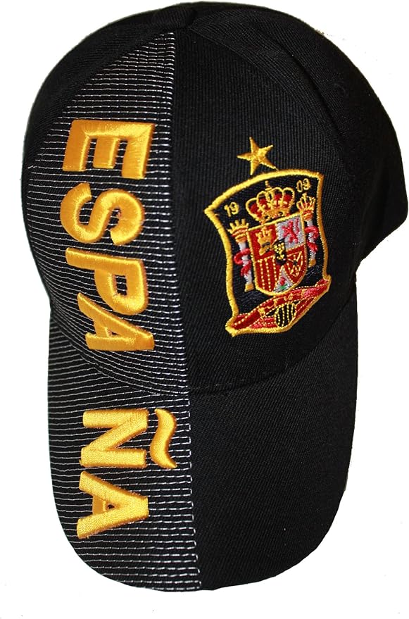 Amazon.com: SUPERDAVES SUPERSTORE Spain Espana Black Country Flag ...