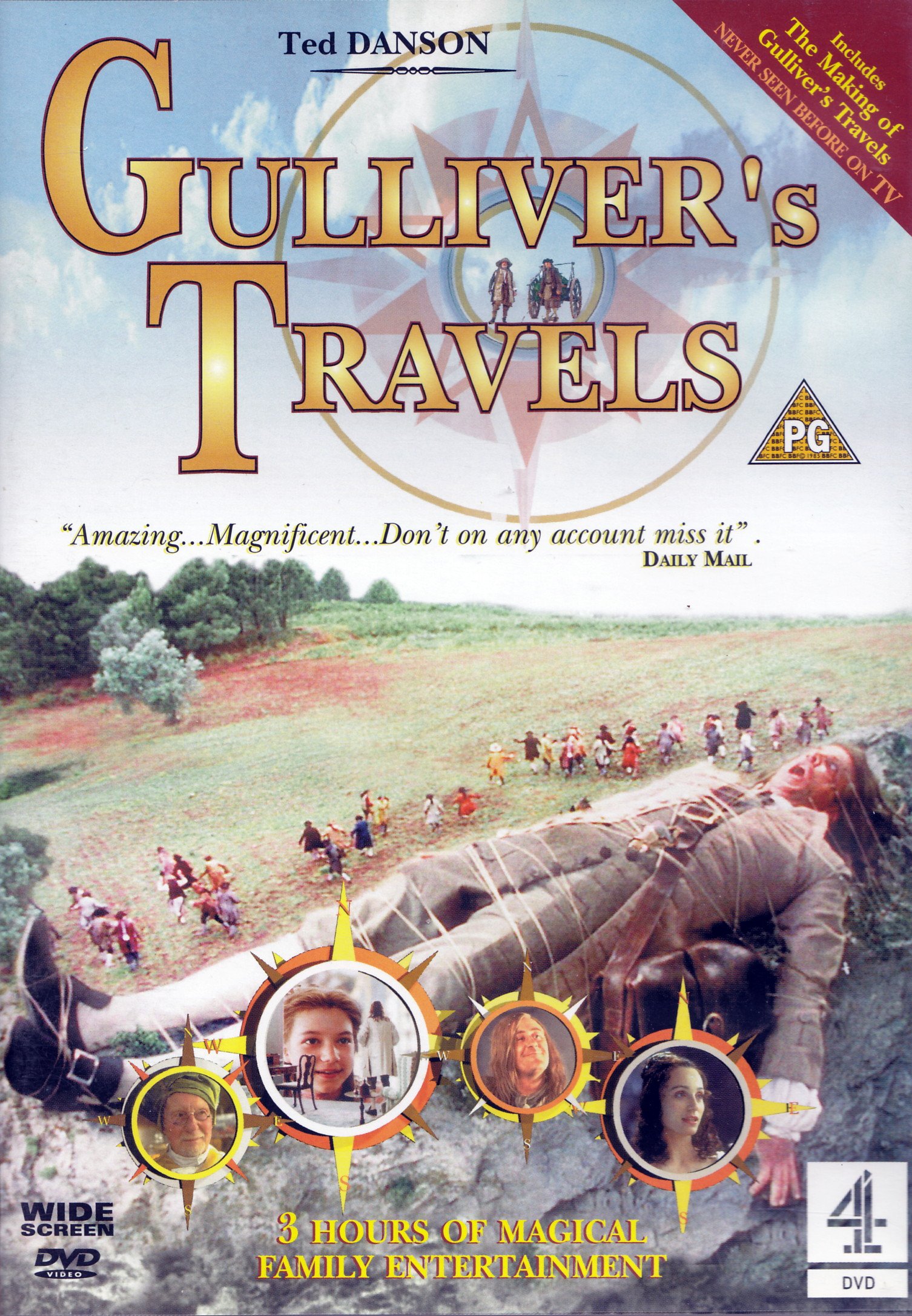 Amazon.com: Gulliver's Travels : Ted Danson, Mary Steenburgen, James ...