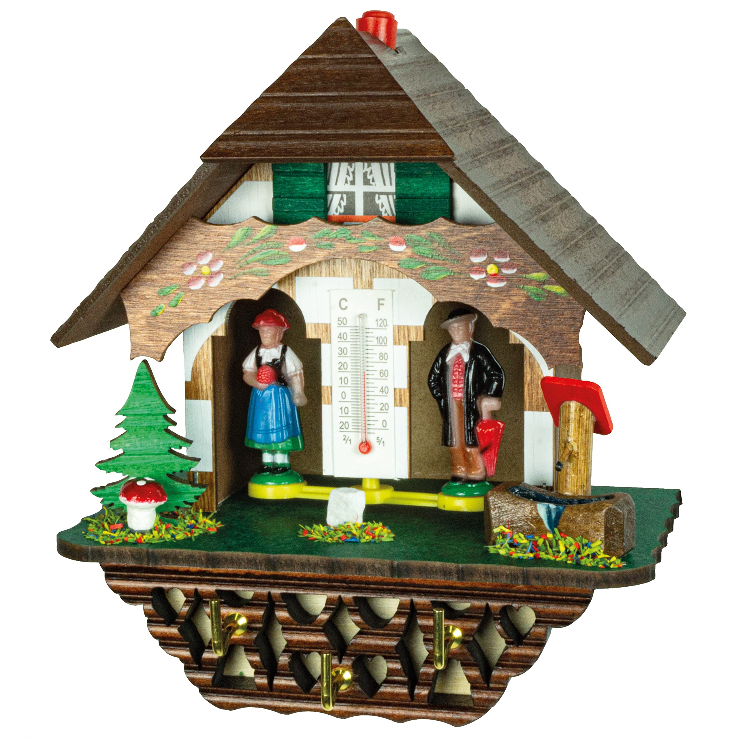 Trenkle German Black Forest weather house with keyboard TU 1817 – BigaMart