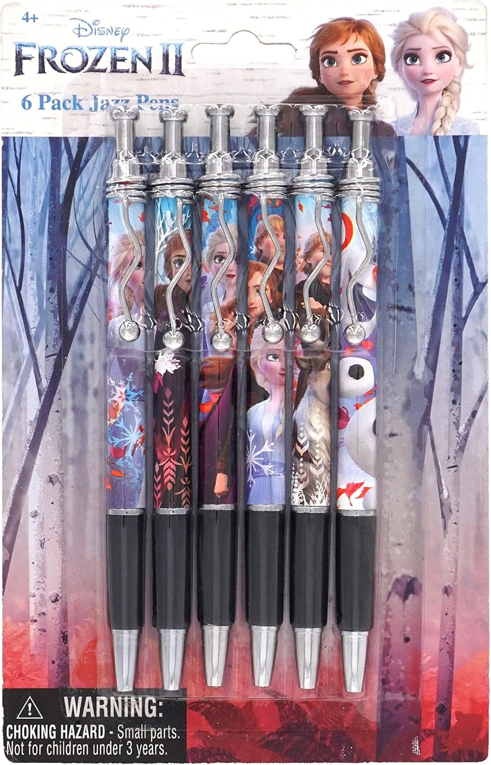 Amazon.com: Disney Frozen 2-6 Pack of Jazz Pens : Office Products