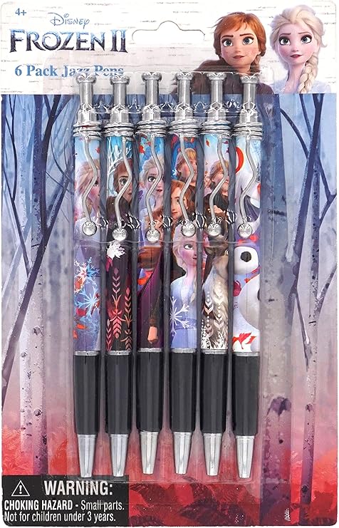 Amazon.com: Disney Frozen 2-6 Pack of Jazz Pens : Office Products