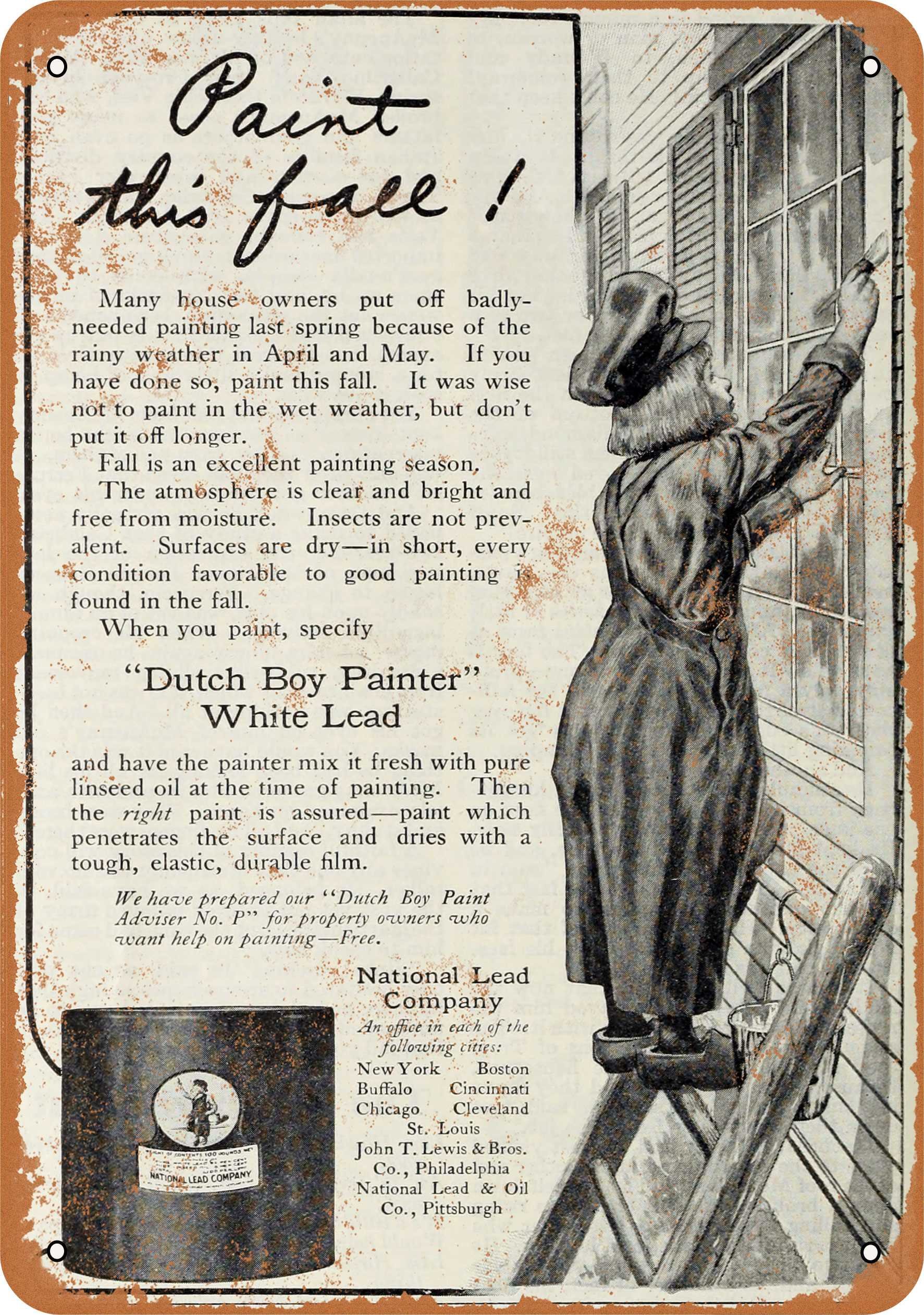 Dutch Boy White Lead