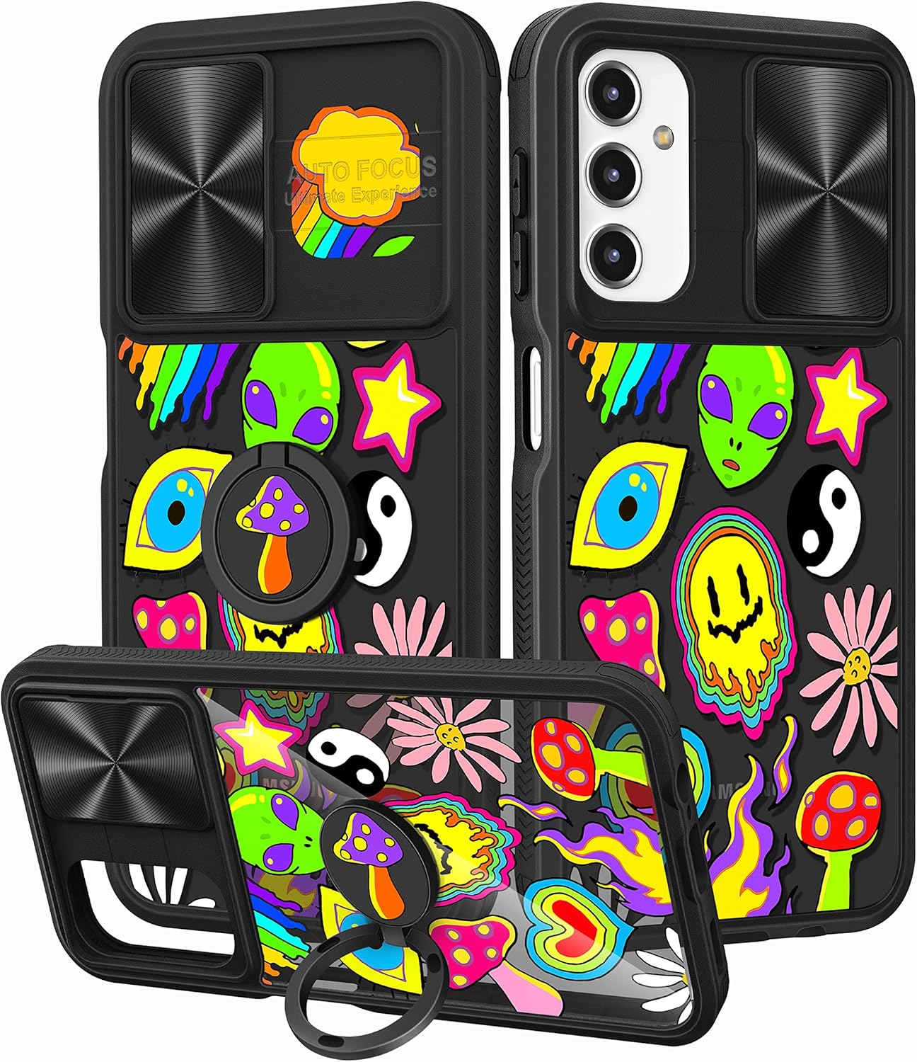 Amazon.com: Plakill for Samsung Galaxy A14 5G Case, Cute Stylish ...