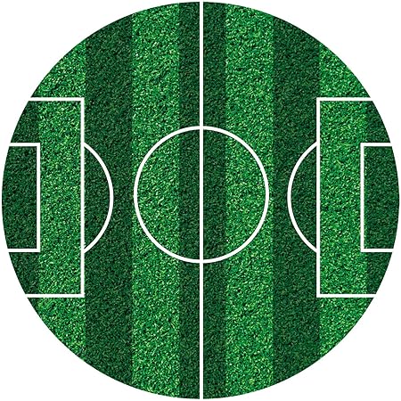 Football Pitch Cake Topper by Deb's Kitchen Cakes - Edible Wafer A4 ...