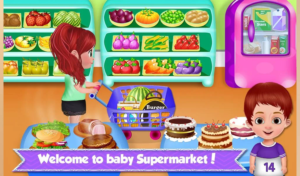 Baby Supermarket - Grocery Shopping Kids Game - App on Amazon Appstore