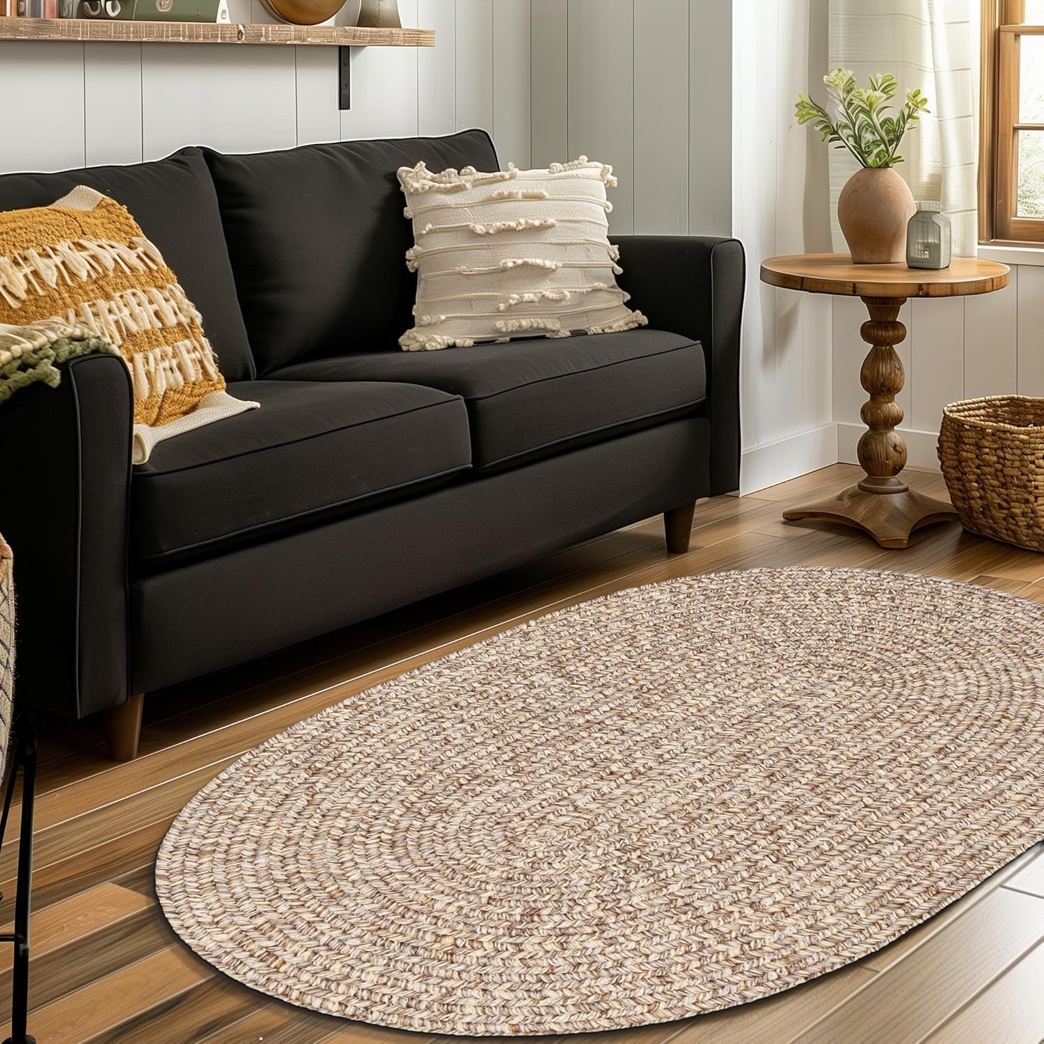 Amazon.com: Super Area Rugs Rustic Farmhouse Living Indoor/Outdoor ...