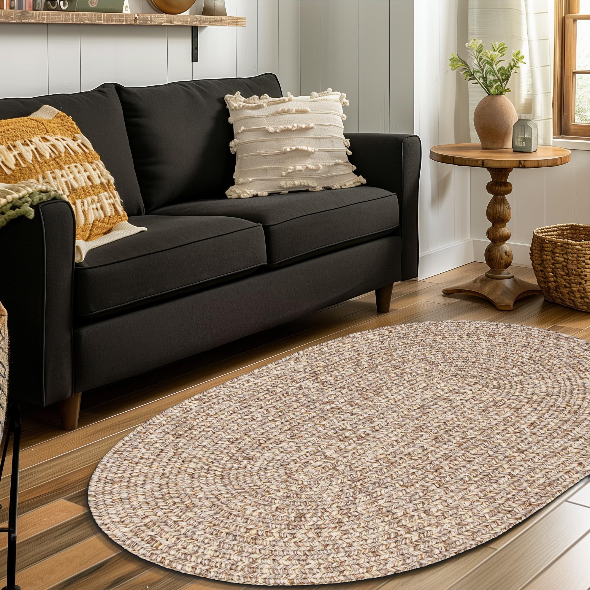 Amazon.com: Super Area Rugs Rustic Farmhouse Living Indoor/Outdoor ...