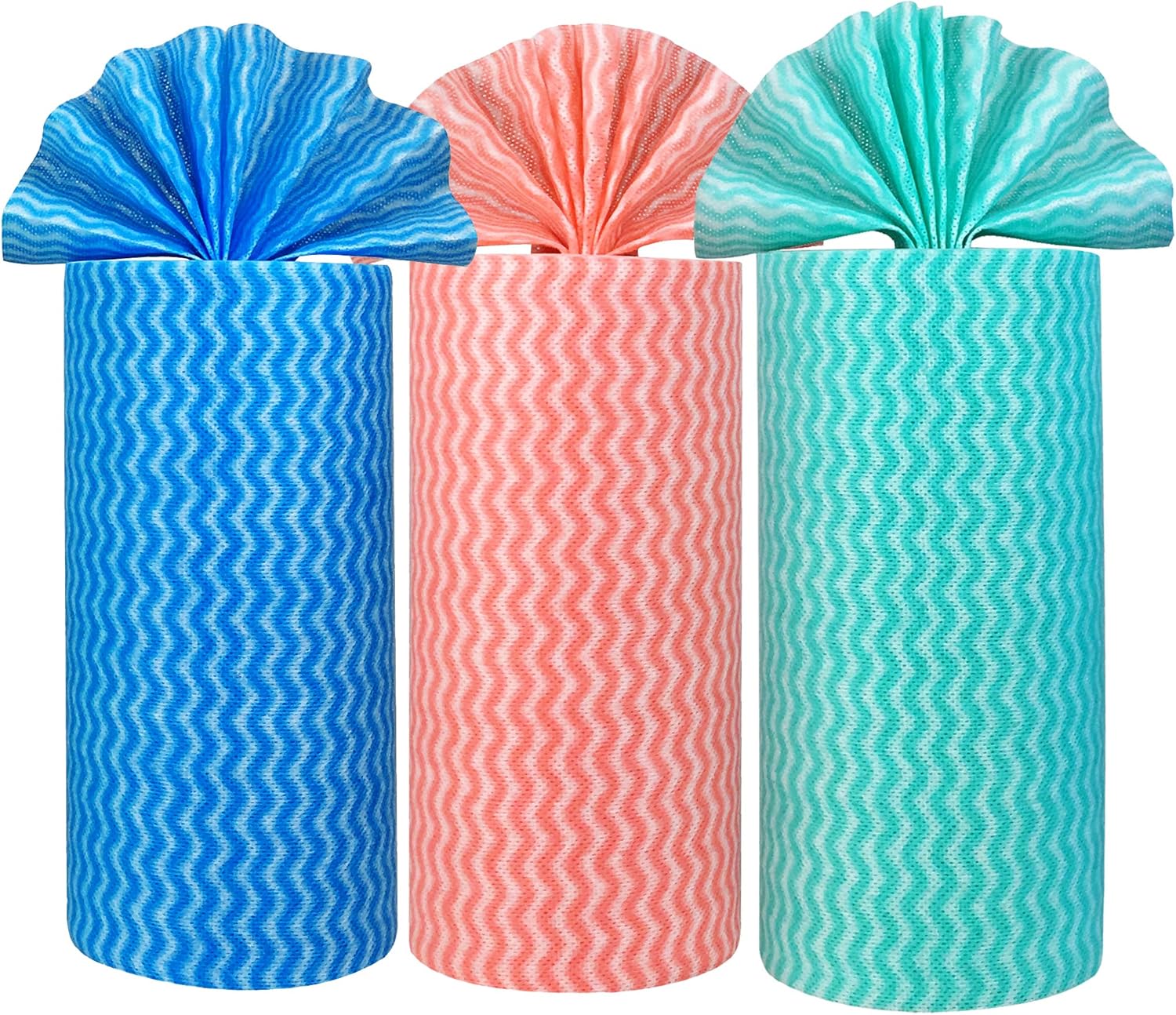 Amazon.com: PandS Disposable Dish Cloths Cleaning Towel Kitchen Rag ...