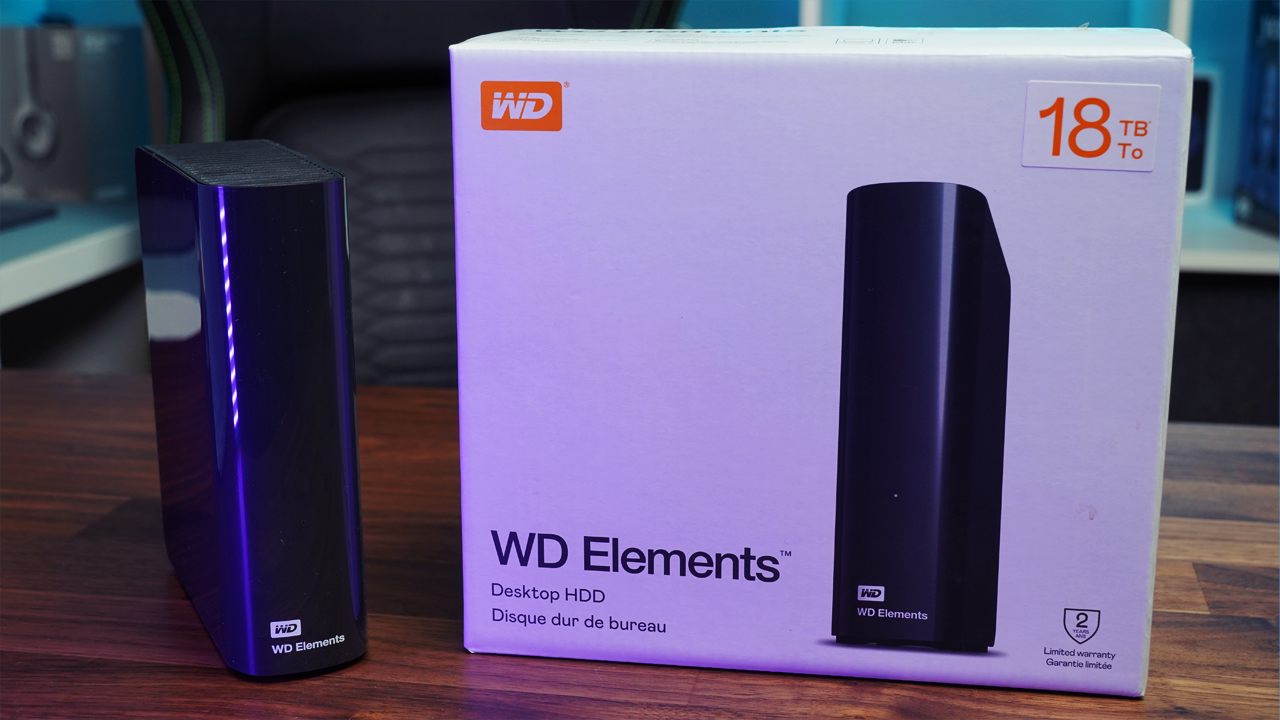 Watch Western Digital Elements 18 TB External Hard Drive on Amazon Live