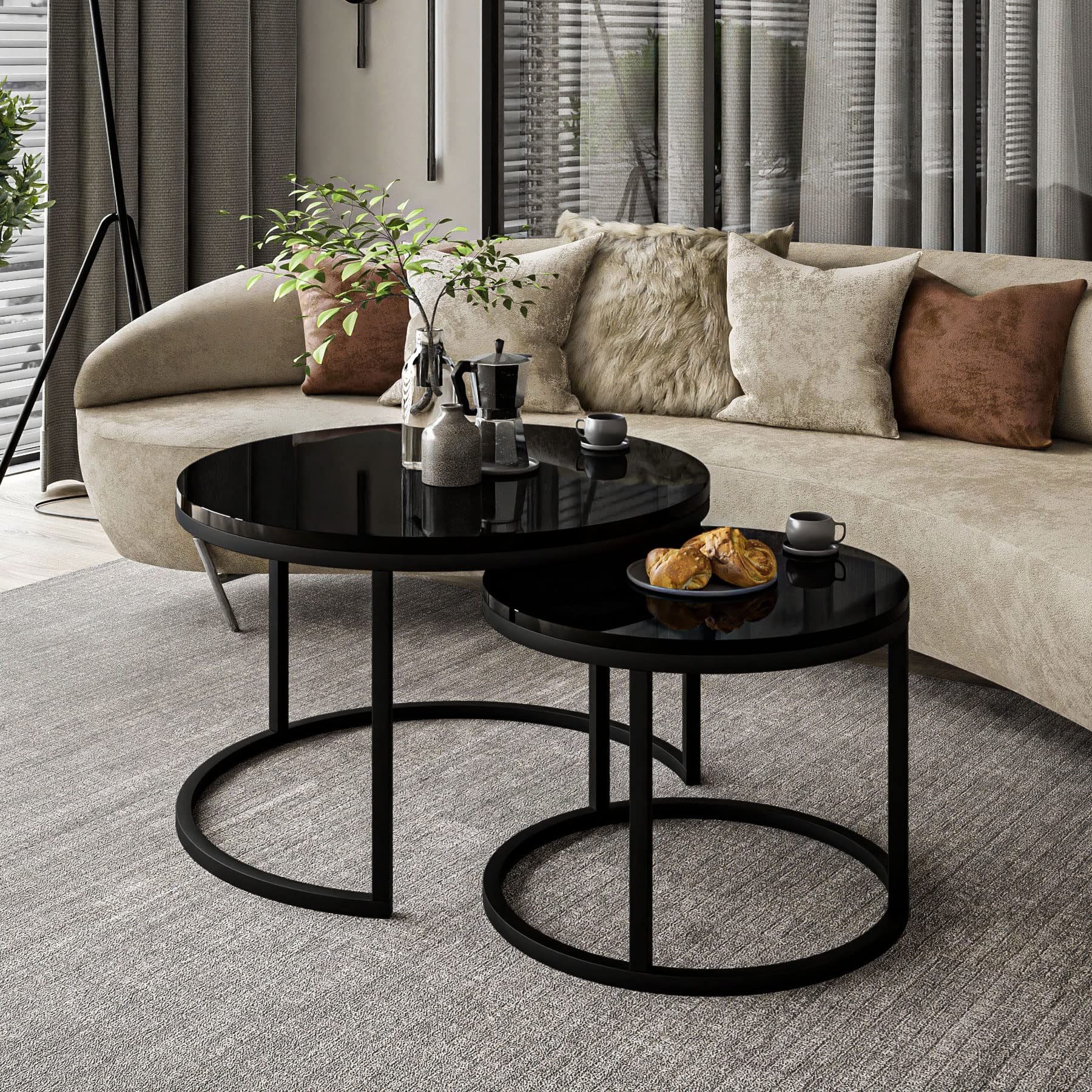 Bold And Glamorous Style Black Coffee Table 30 Mind Blowing Marble