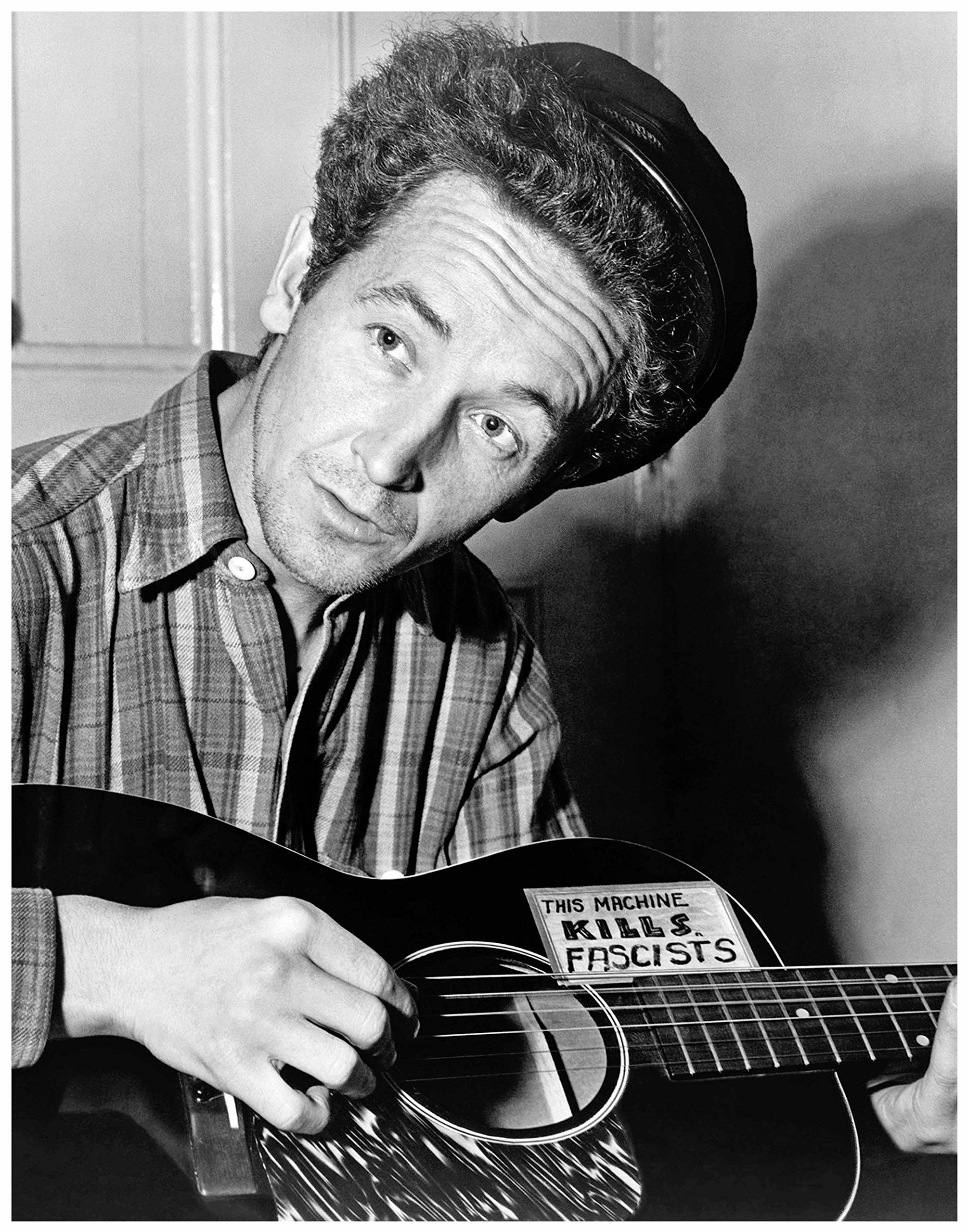 Amazon.com: Photo Art Print ~ Famous Historic Picture: Woody Guthrie (8 ...