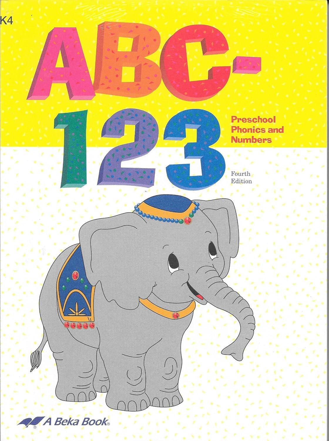 ABC-123: Preschool phonics and numbers workbook: Teuscher, Ellen ...
