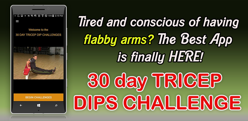 30 Day Tricep Dips Challenge - App on Amazon Appstore