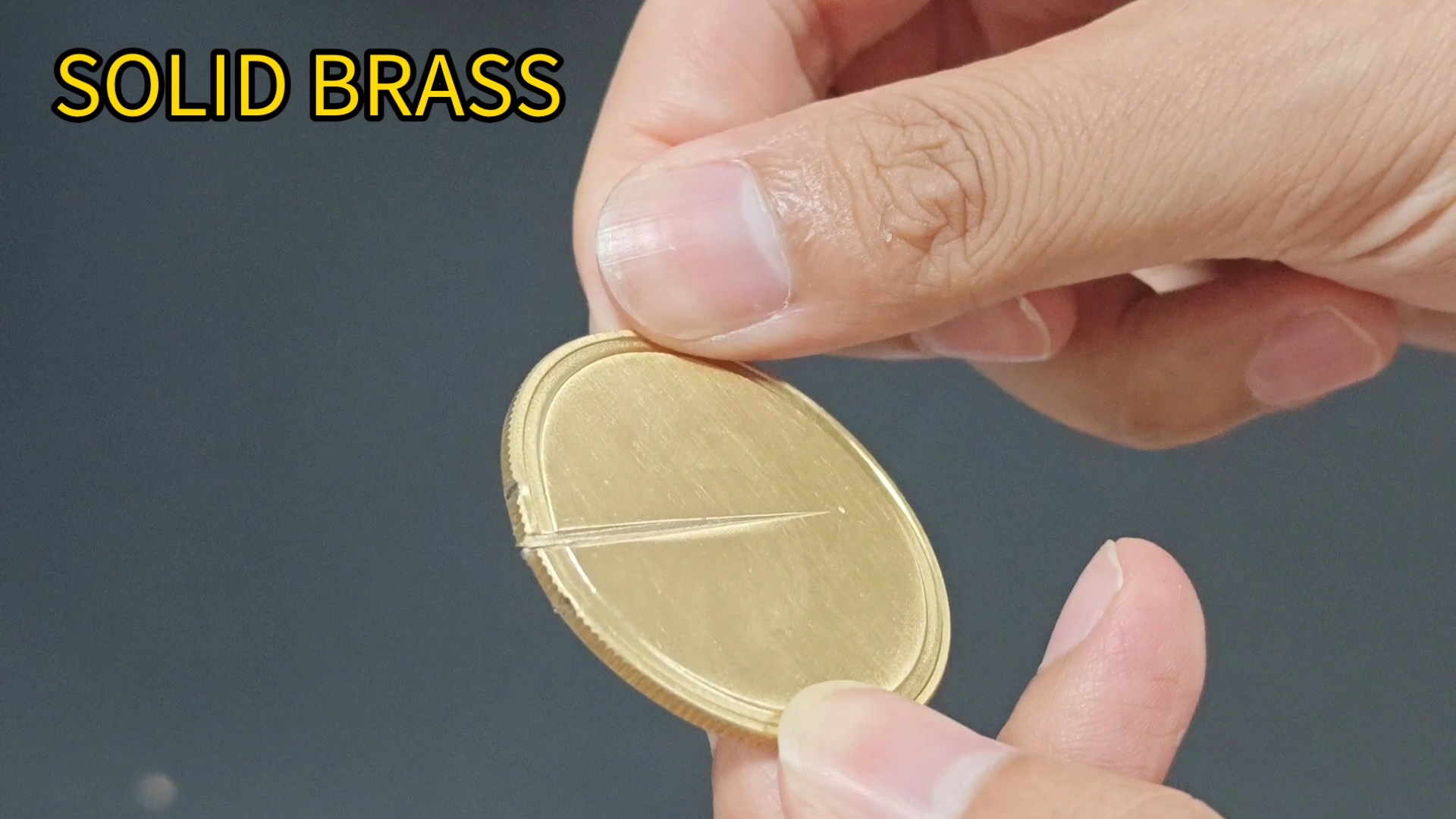 Laser Engraving 10-Pack Brass - 40mm DIY Engraving Coins With Acrylic ...