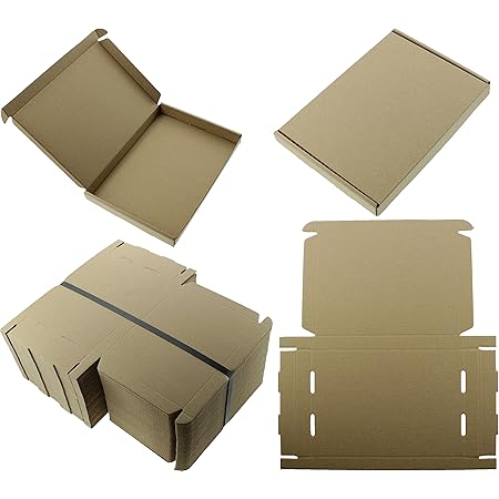 100 x C4 A4 Pip Box Shipping Mail Postal Large Letter Boxes Size ...