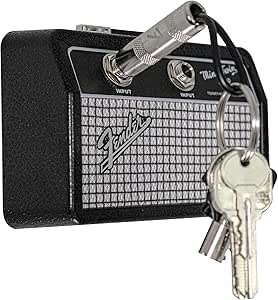 Amazon.com: Fender Mini Jack Rack Keychain Holder : Musical Instruments
