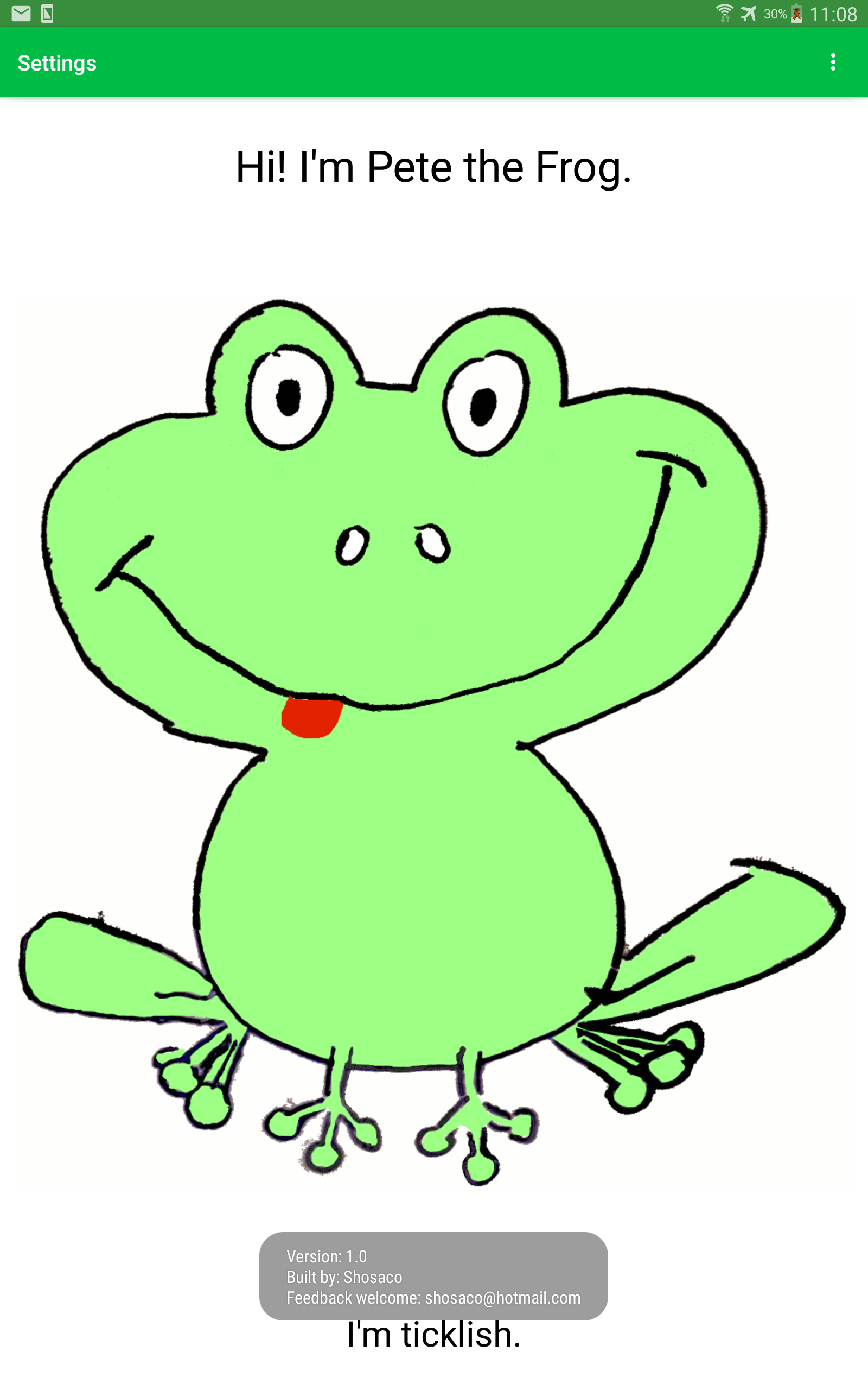 Pete the Frog - App on Amazon Appstore
