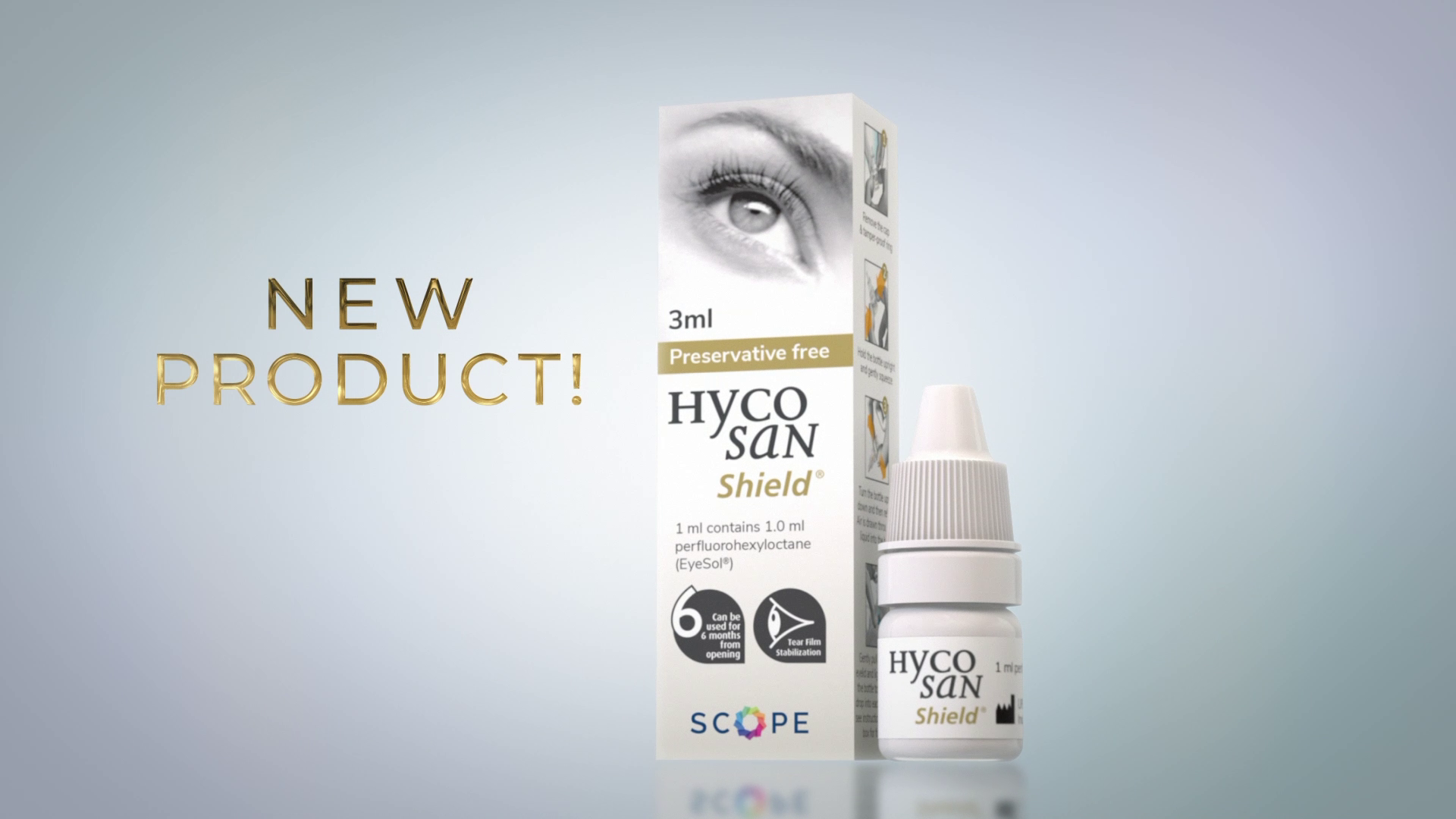 Hycosan Shield - A new eye drop with a breakthrough formula