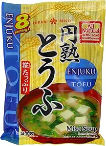 Hikari Instant Miso soup with Tofu 8 Servings (Pack of 2) : Amazon.co.uk: Grocery