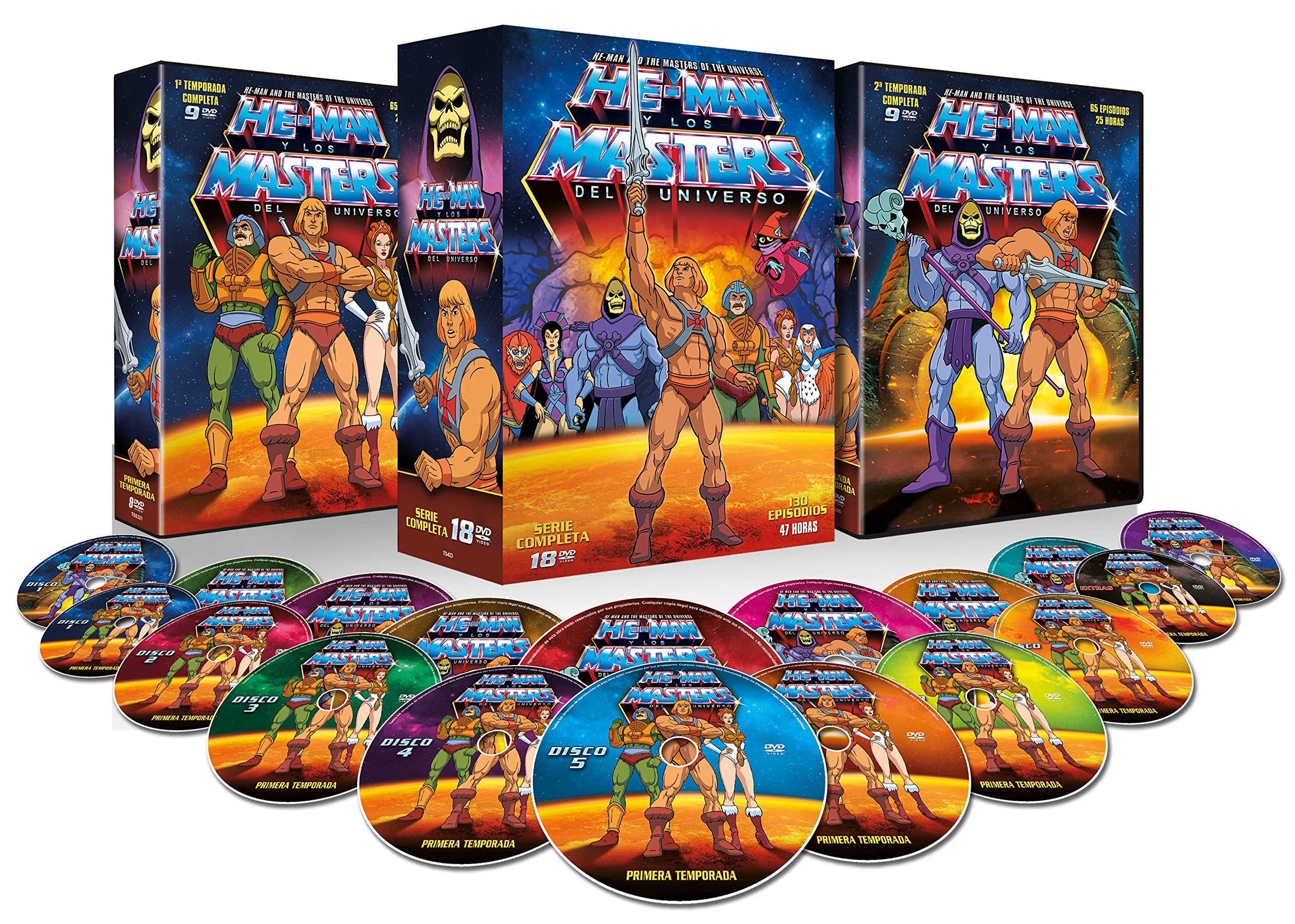 He-Man and the Masters of the Universe Complete Series (Region 2 ...
