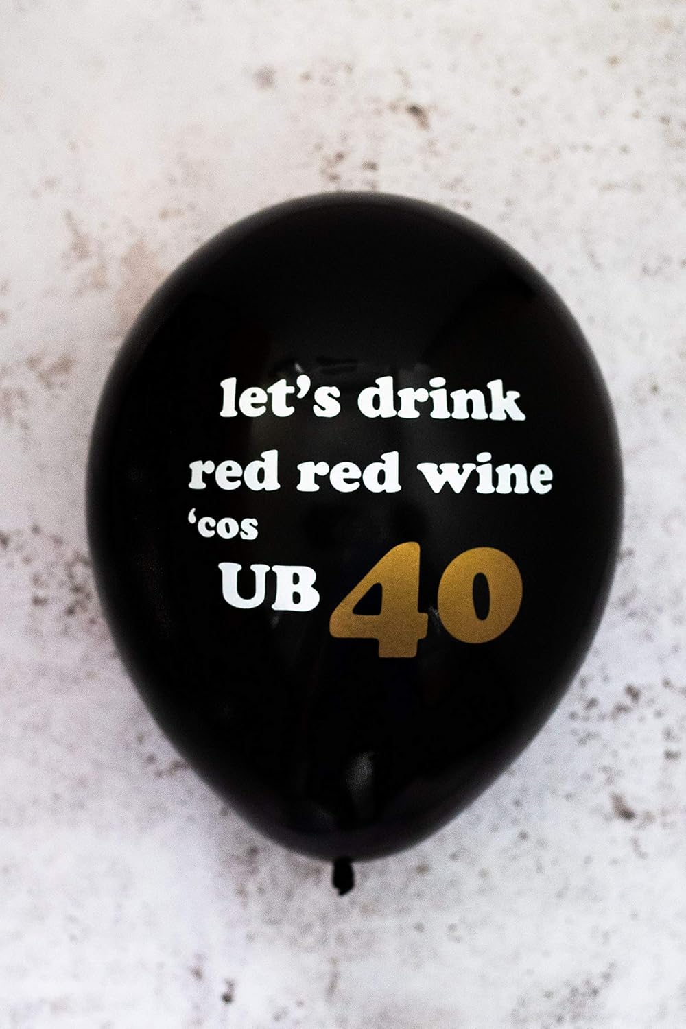 40th Birthday Balloons – Pack of 12 funny rude lockdown birthday ...