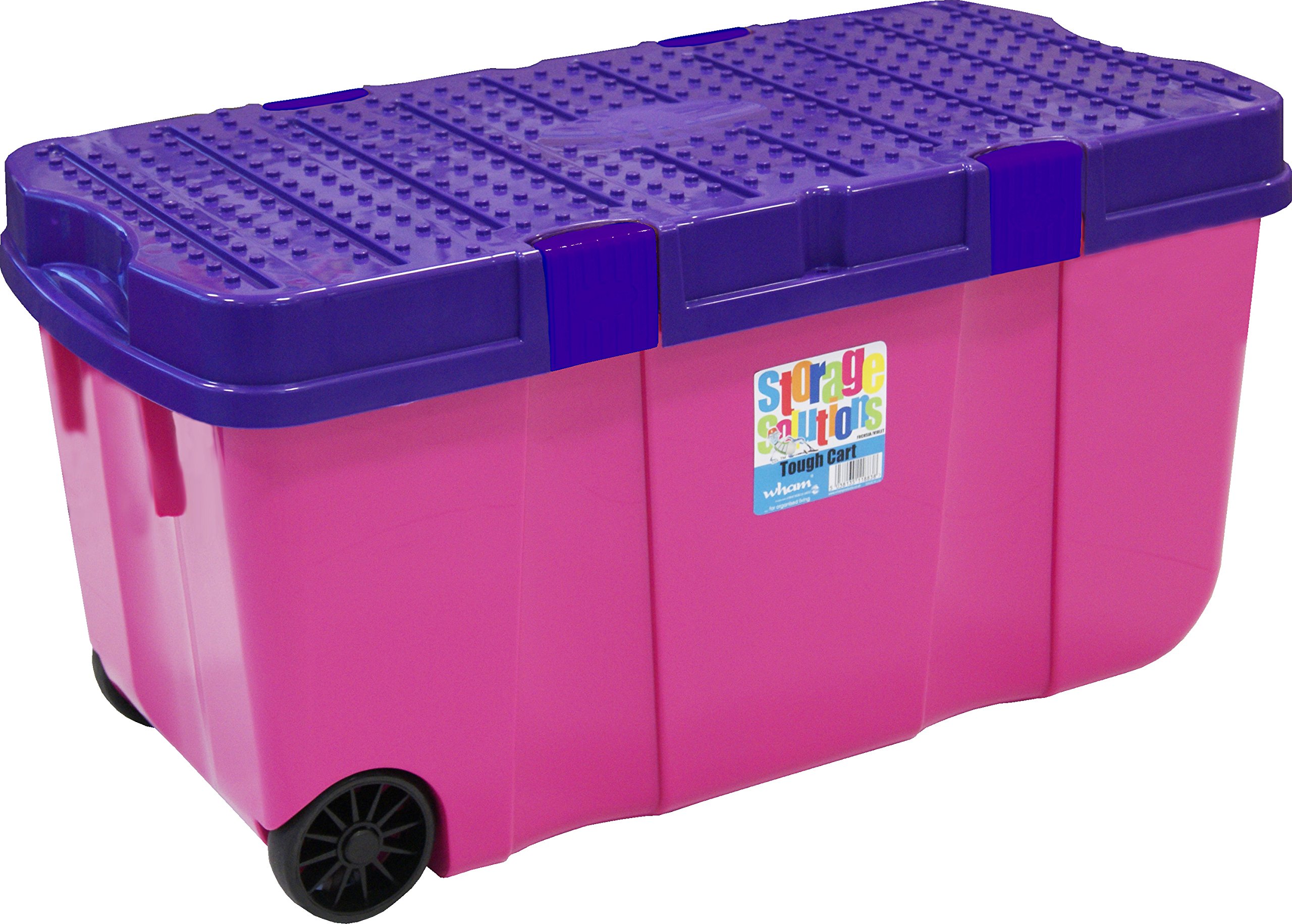 Buy Wham 15250 ‘Tough Cart’ storage trolley, 100L, 80 cm x 40 cm x 40 ...
